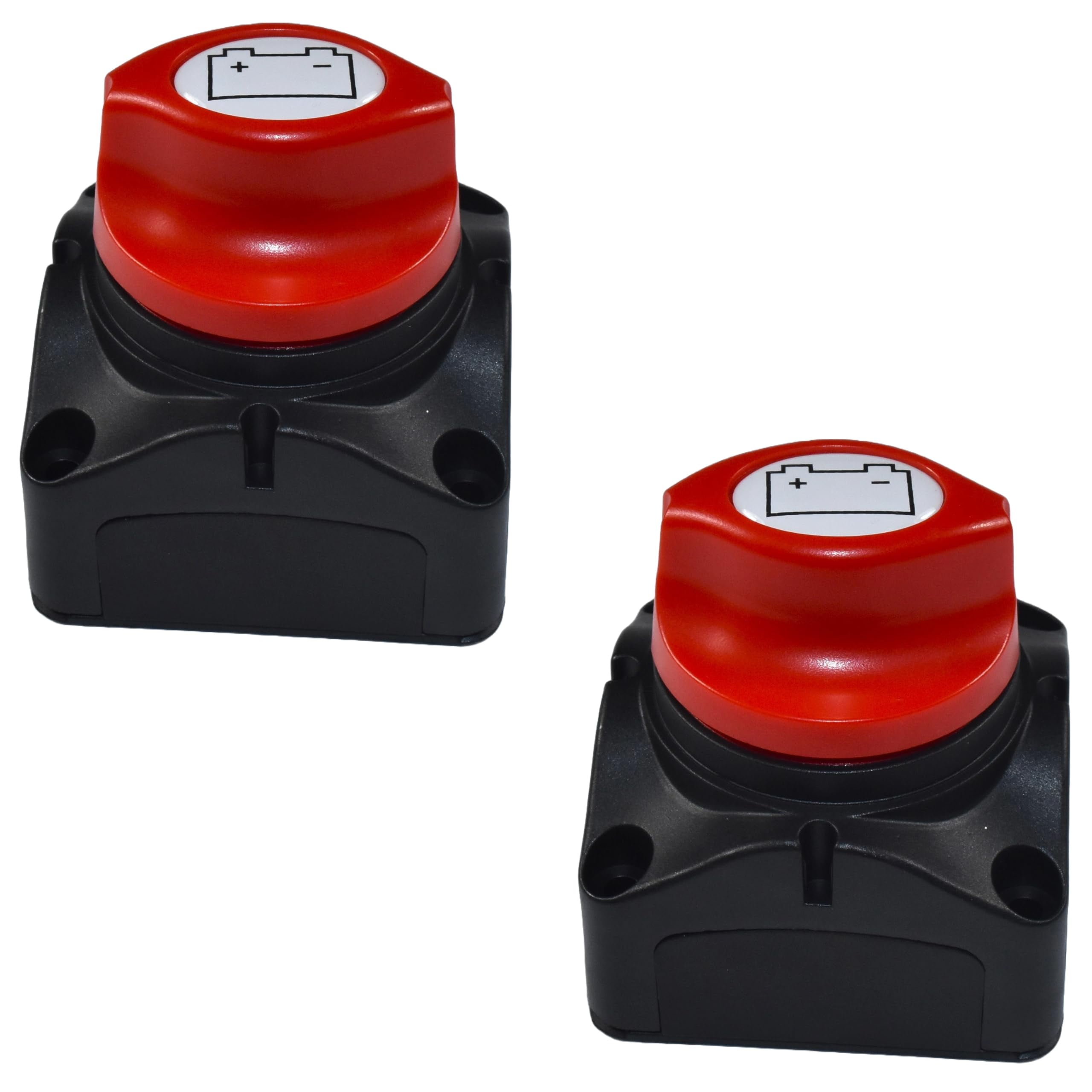 HQRP 2-Pack Battery Disconnect Master Switch 12V-48V Waterproof Power ...