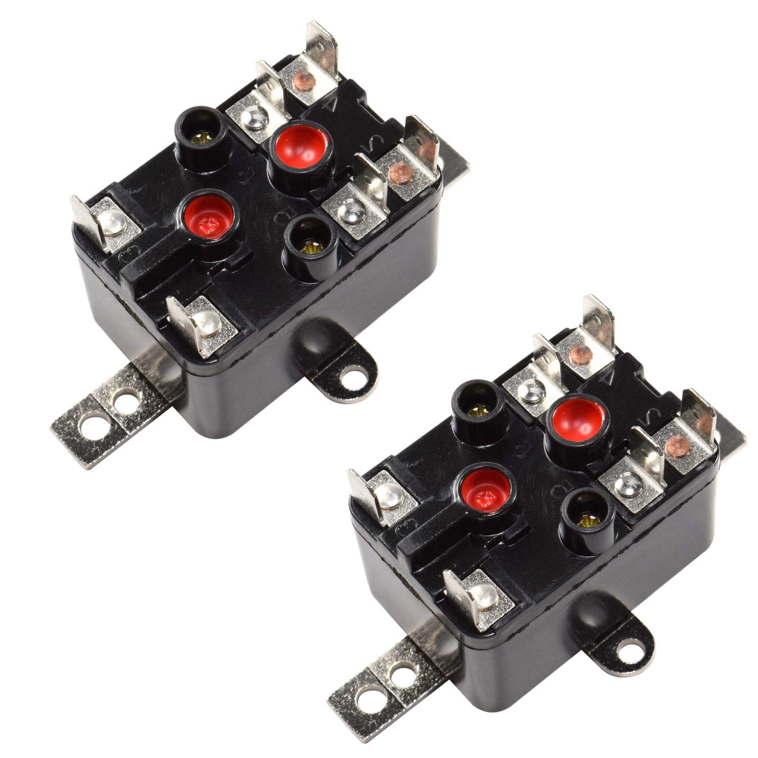 HQRP 2-Pack Enclosed General Purpose Fan Relays Replacement compatible ...