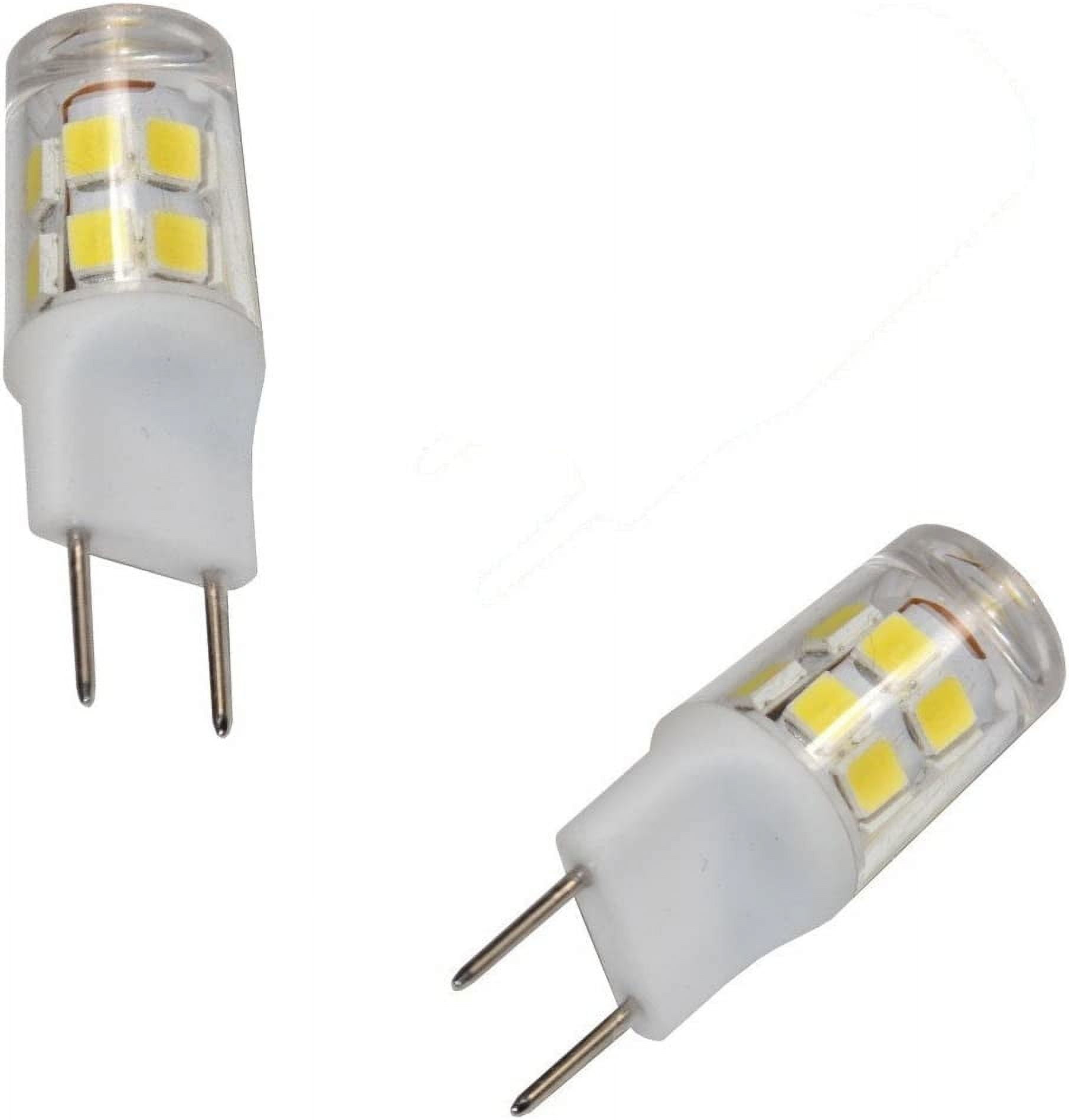 HQRP 2-Pack G8 Bi-Pin 17 LEDs Light Bulb SMD 2835 Cool White for Light ...