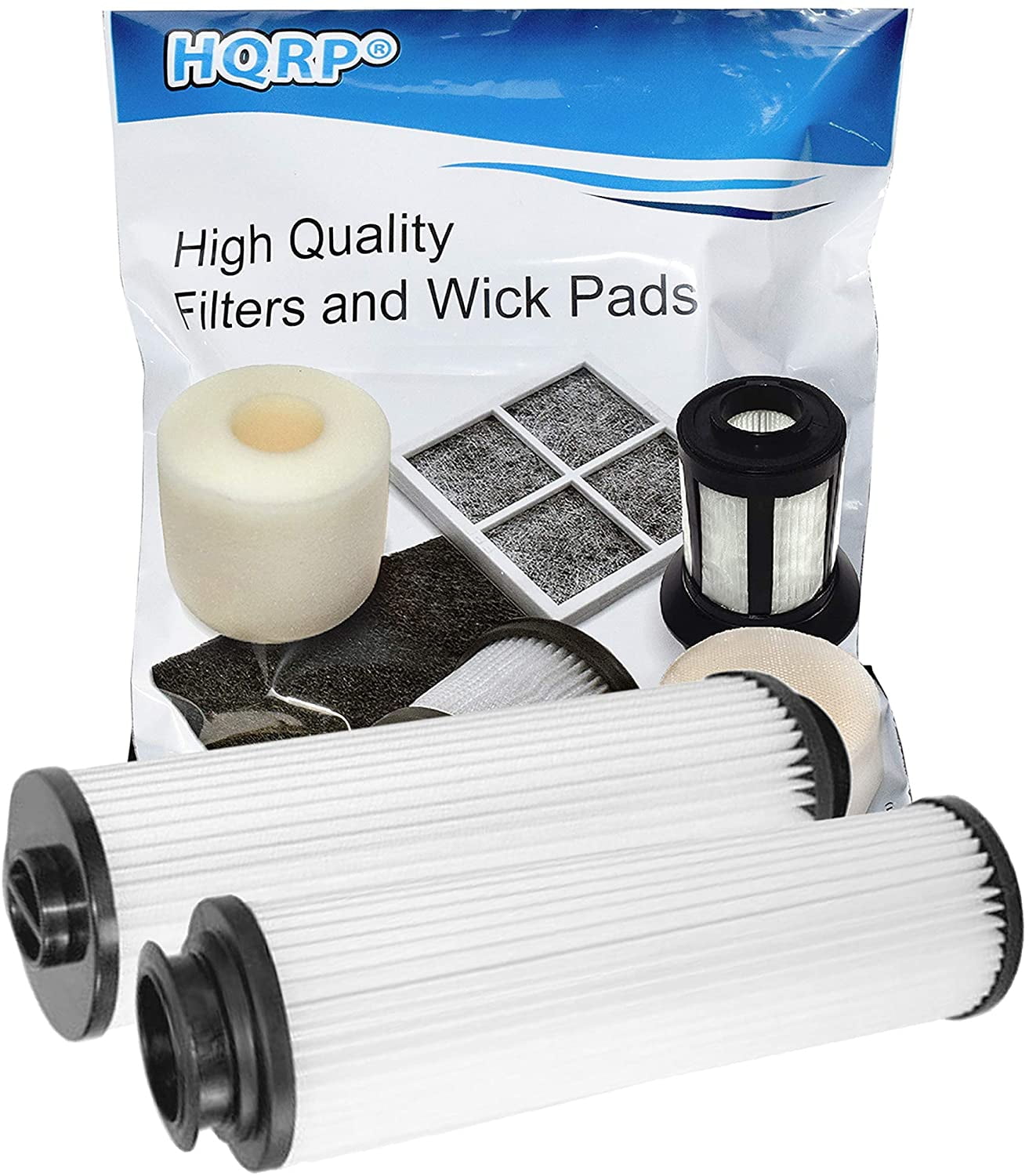 HQRP 2-Pack HEPA Filter for Hoover Savvy TurboPOWER 7300 Bagless ...