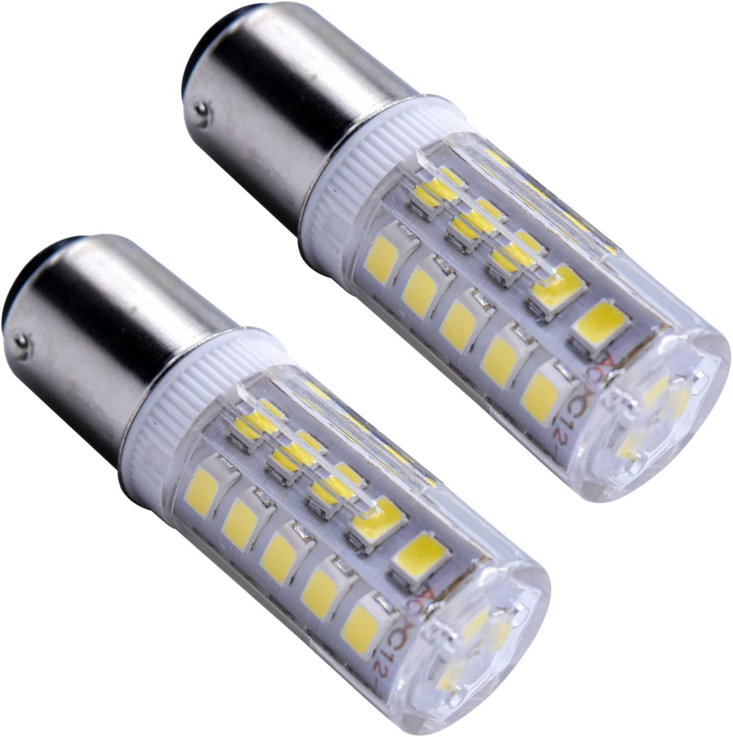 HQRP 2-Pack LED Light Bulb for Perko Base Mount White Stern Navigation ...