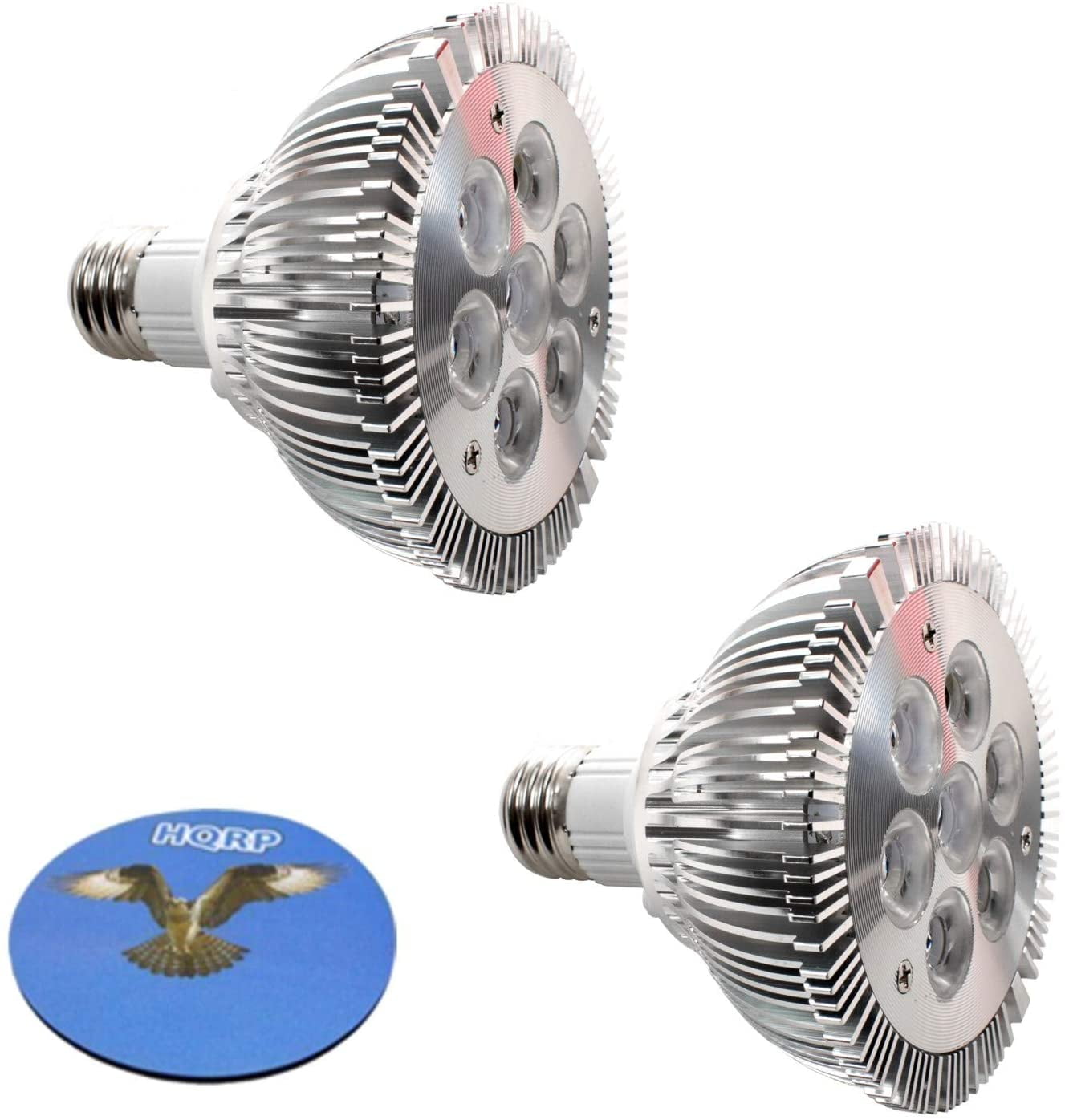 HQRP 2-Pack PAR30 Short Neck LED Light Bulbs 10W (60W Equivalent ...