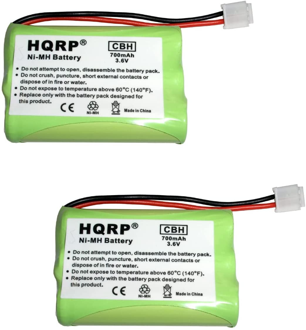 HQRP 2-Pack Phone Battery for AT&T / Lucent E5911, E5912B, E5913B ...