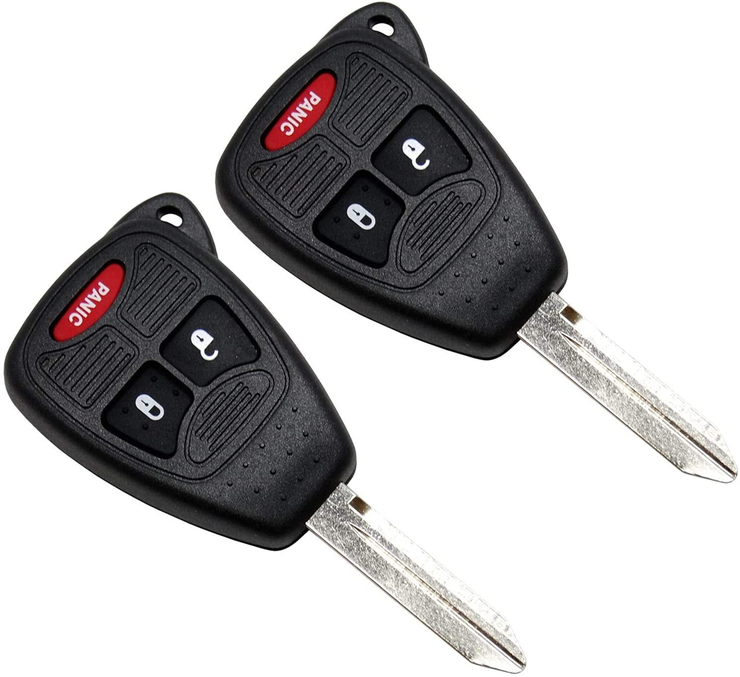 HQRP 2-Pack Remote Ignition Key Fob Shell Case Keyless Entry w/ 3 ...