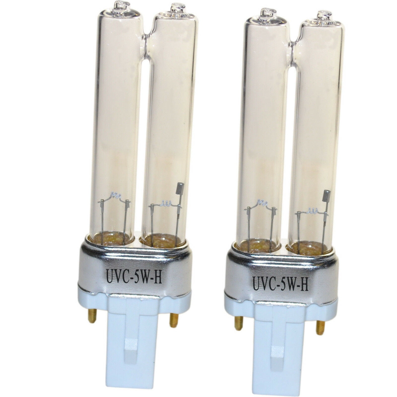 HQRP 2-Pack 5W UV-C Ultraviolet Light Bulbs for GermGuardian LB4000 ...
