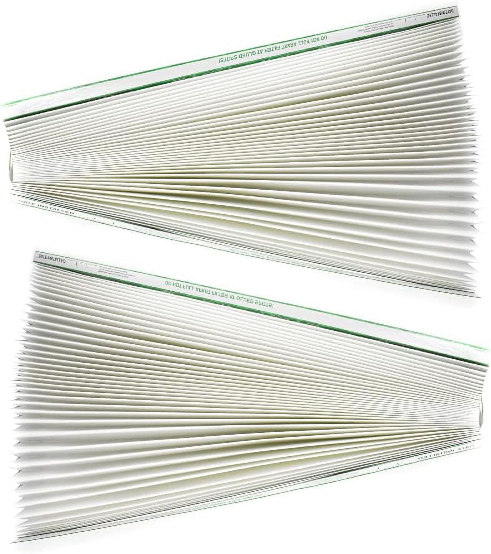 HQRP 2-Pack Whole House Air Purifier Filter compatible with Aprilaire ...