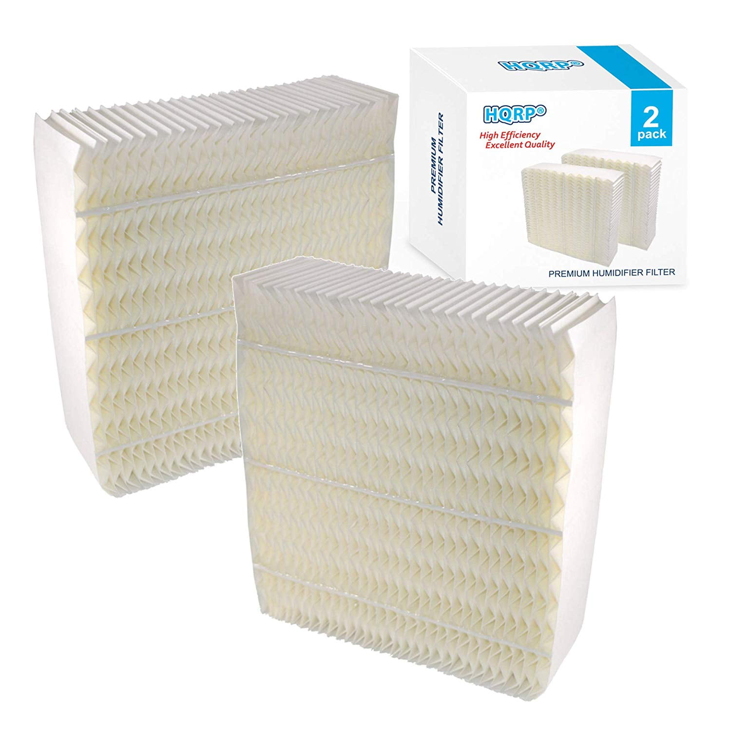 HQRP 2-Pack Wick Filter for Essick Air AIRCARE Bemis 1043, 826000 ...