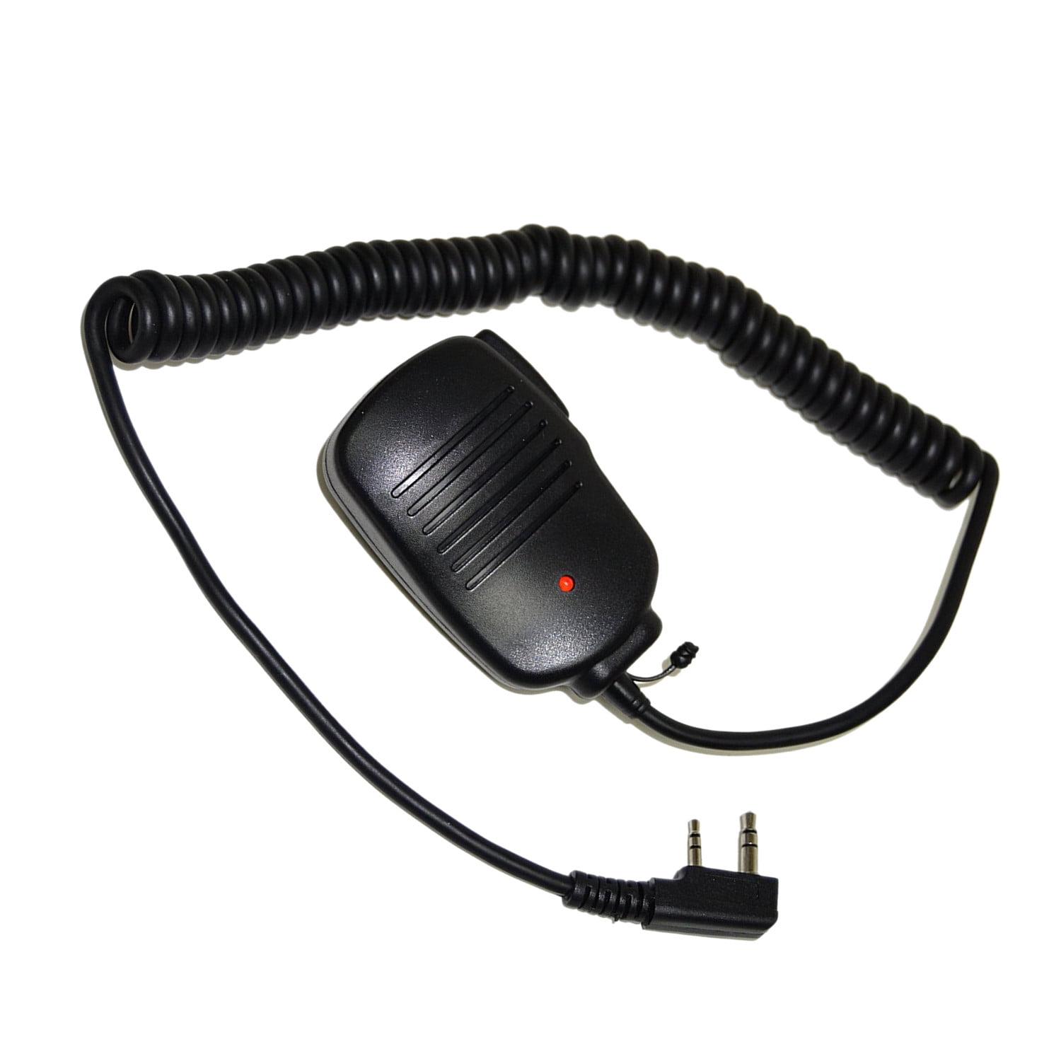 HQRP 2 Pin PTT Mini Speaker Mic for Kenwood Pro-Talk, Pro-Power, Free ...