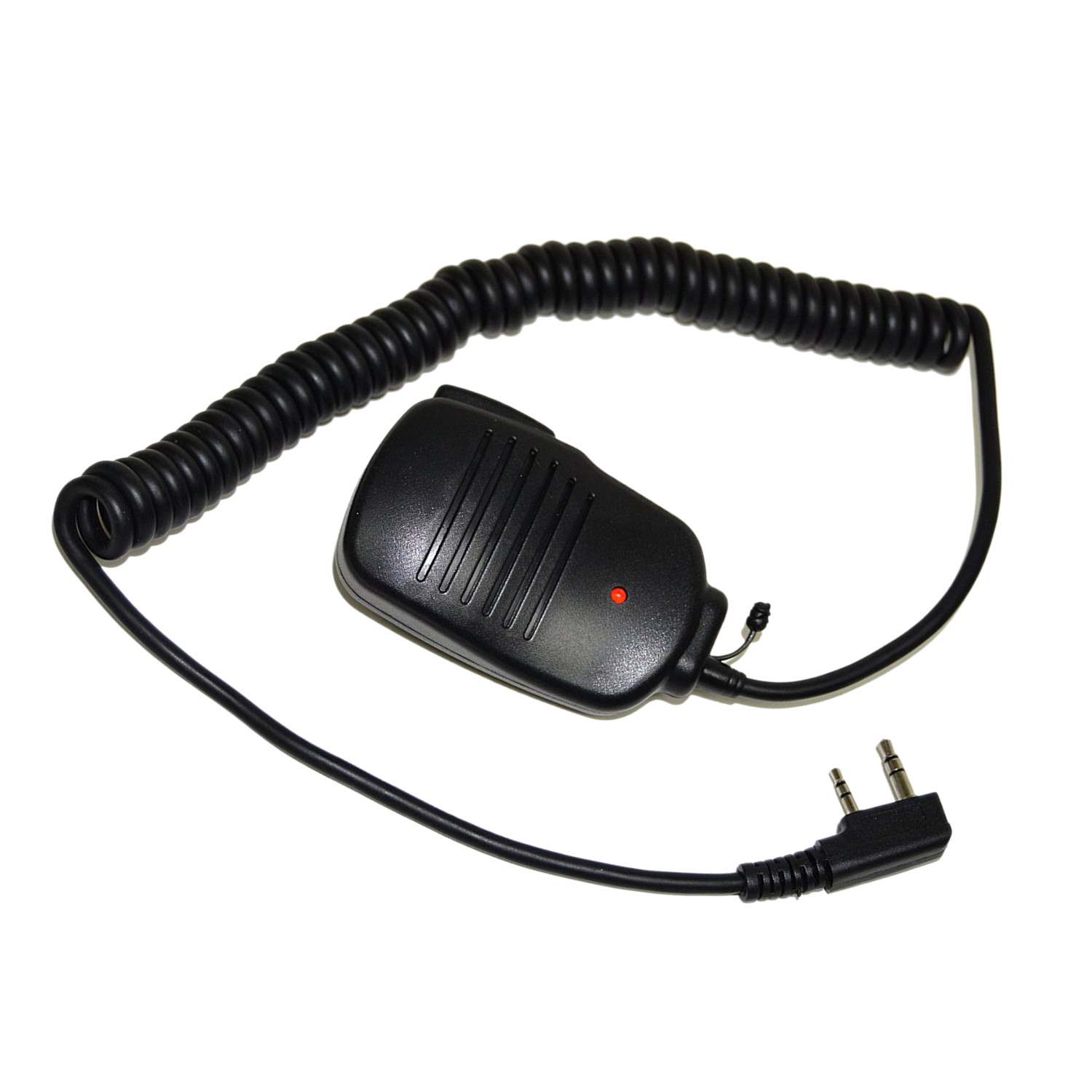 HQRP 2 Pin PTT Mini Speaker Mic for Kenwood TK-2118, TK-2130, TK-2131 ...