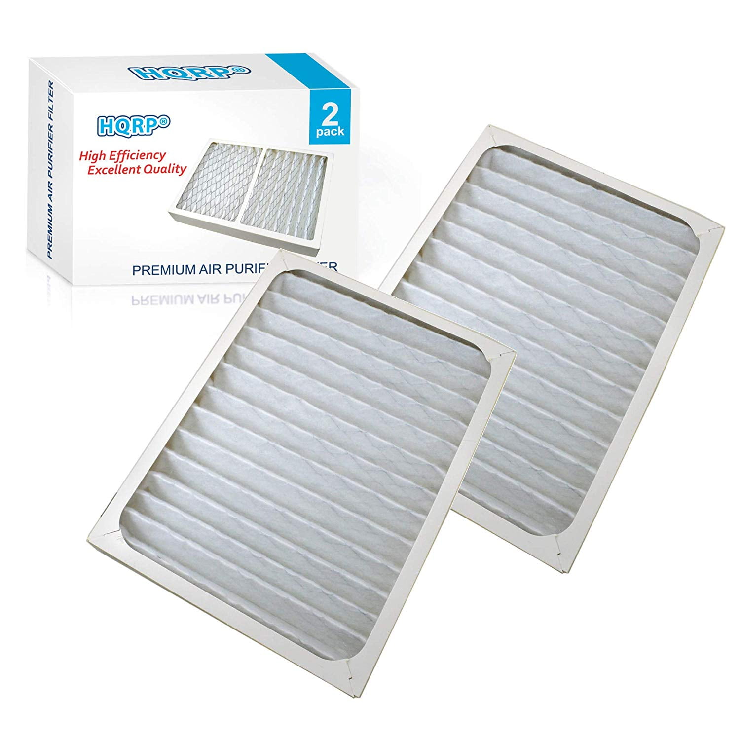 HQRP 2-pack Air Cleaner Filter for Hunter HEPAtech 30057, 30059, 30067 ...