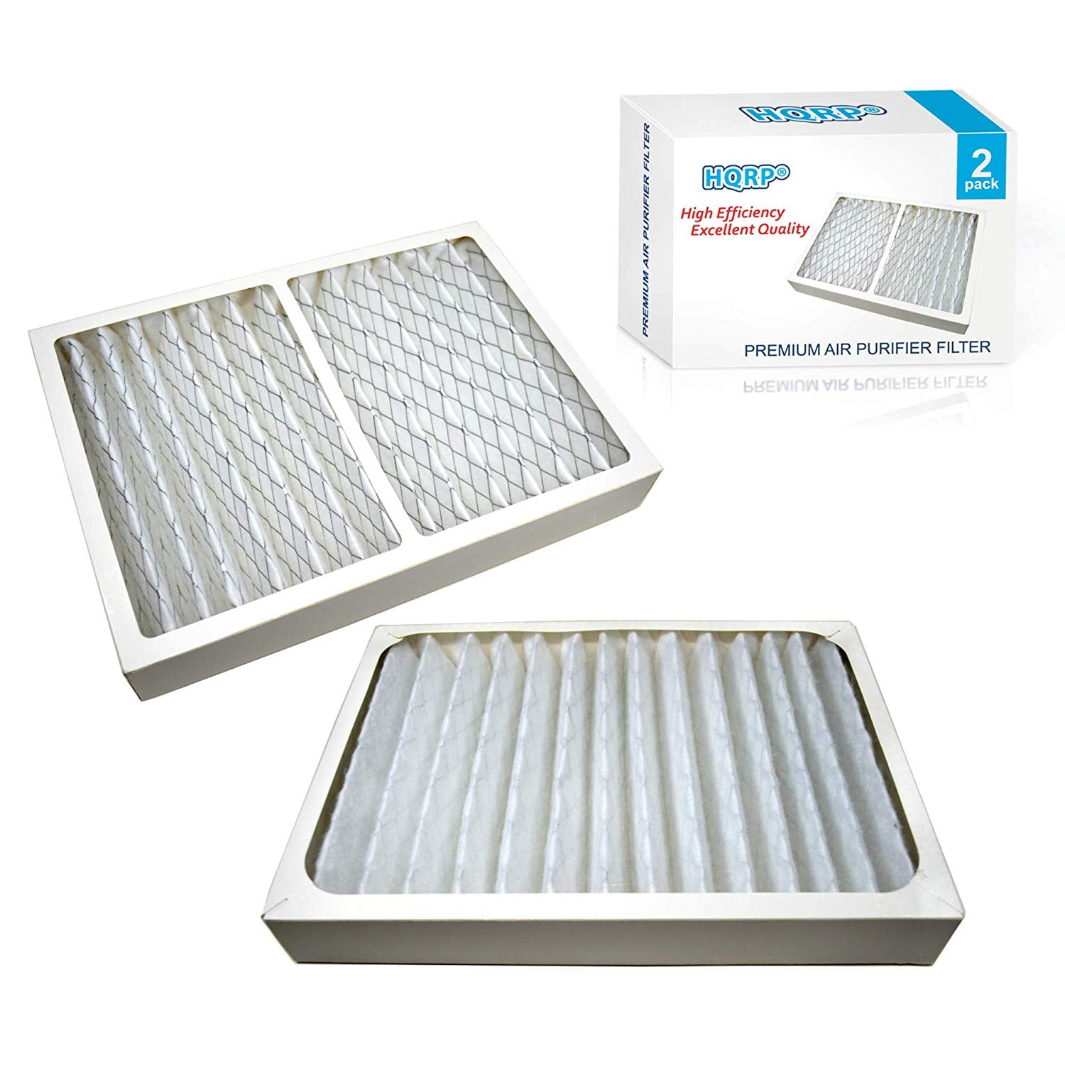 HQRP Air Cleaner Filter 2-Pack, Compatible with Hunter HEPAtech 30078 ...
