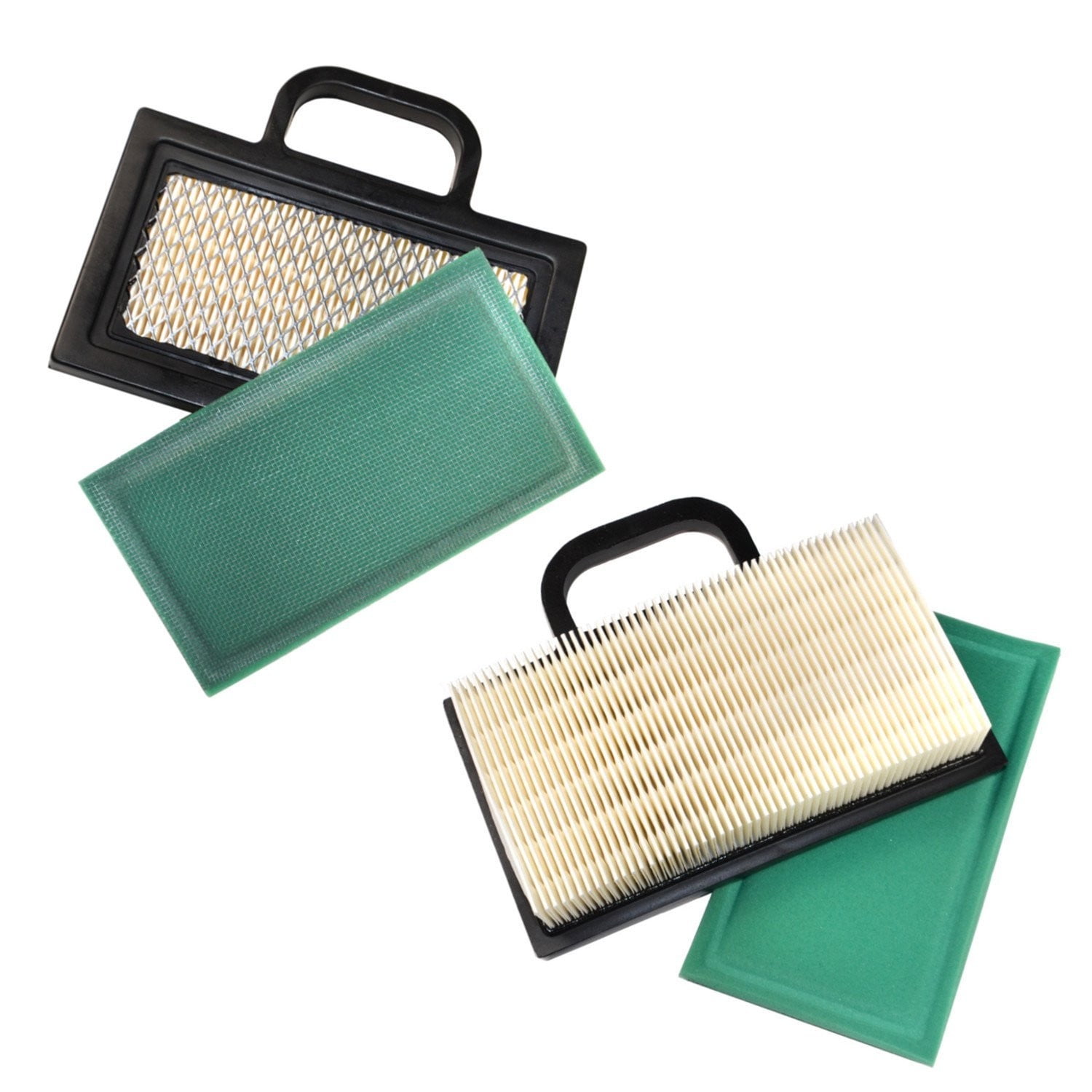 HQRP 2-pack Air Filter Cartridge w/ Pre-cleaner for Cub Cadet RZT 22 ...