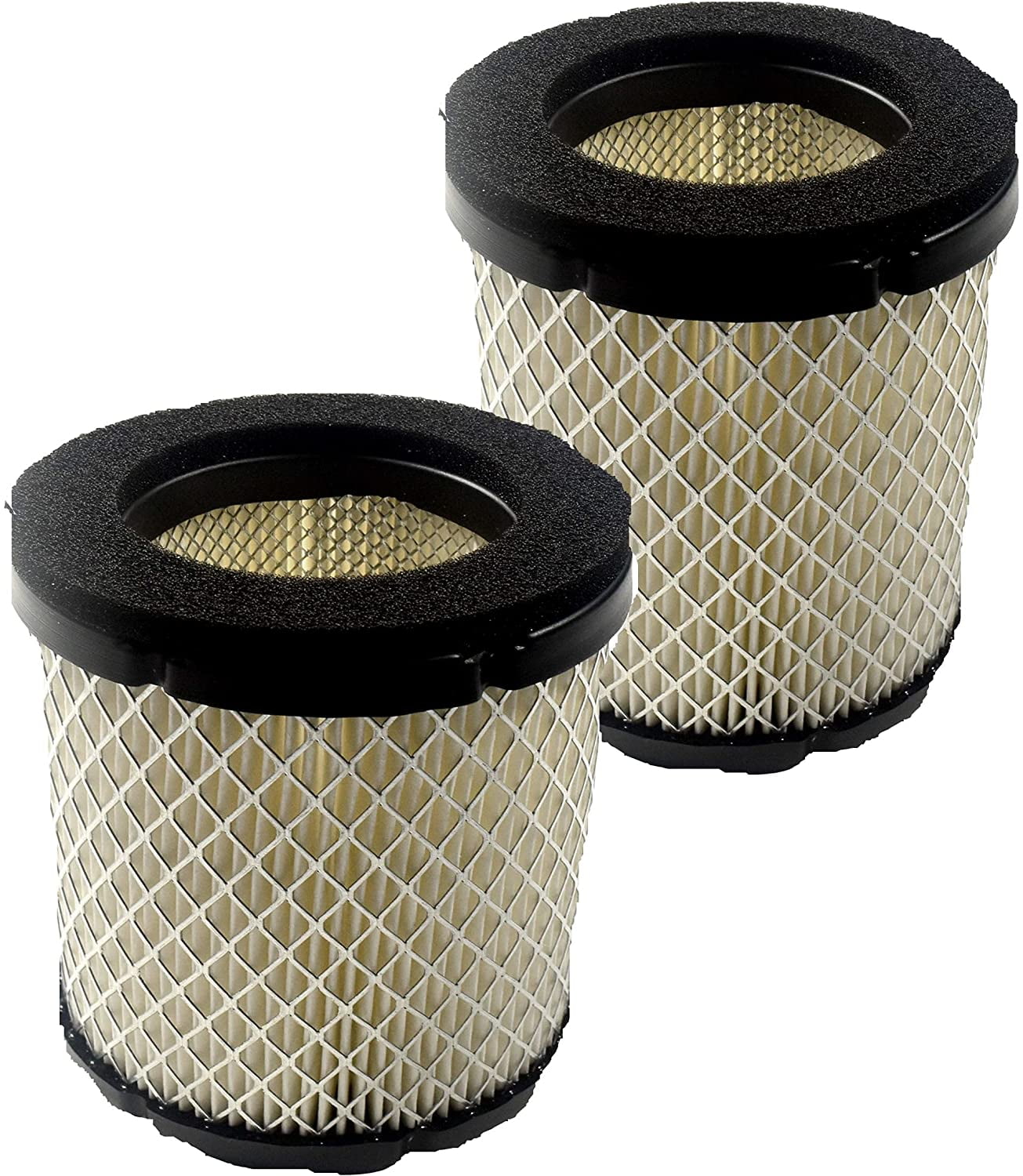 HQRP 2-pack Air Filter compatible with ONAN 140-3280, 48-2017 fits 3600 ...