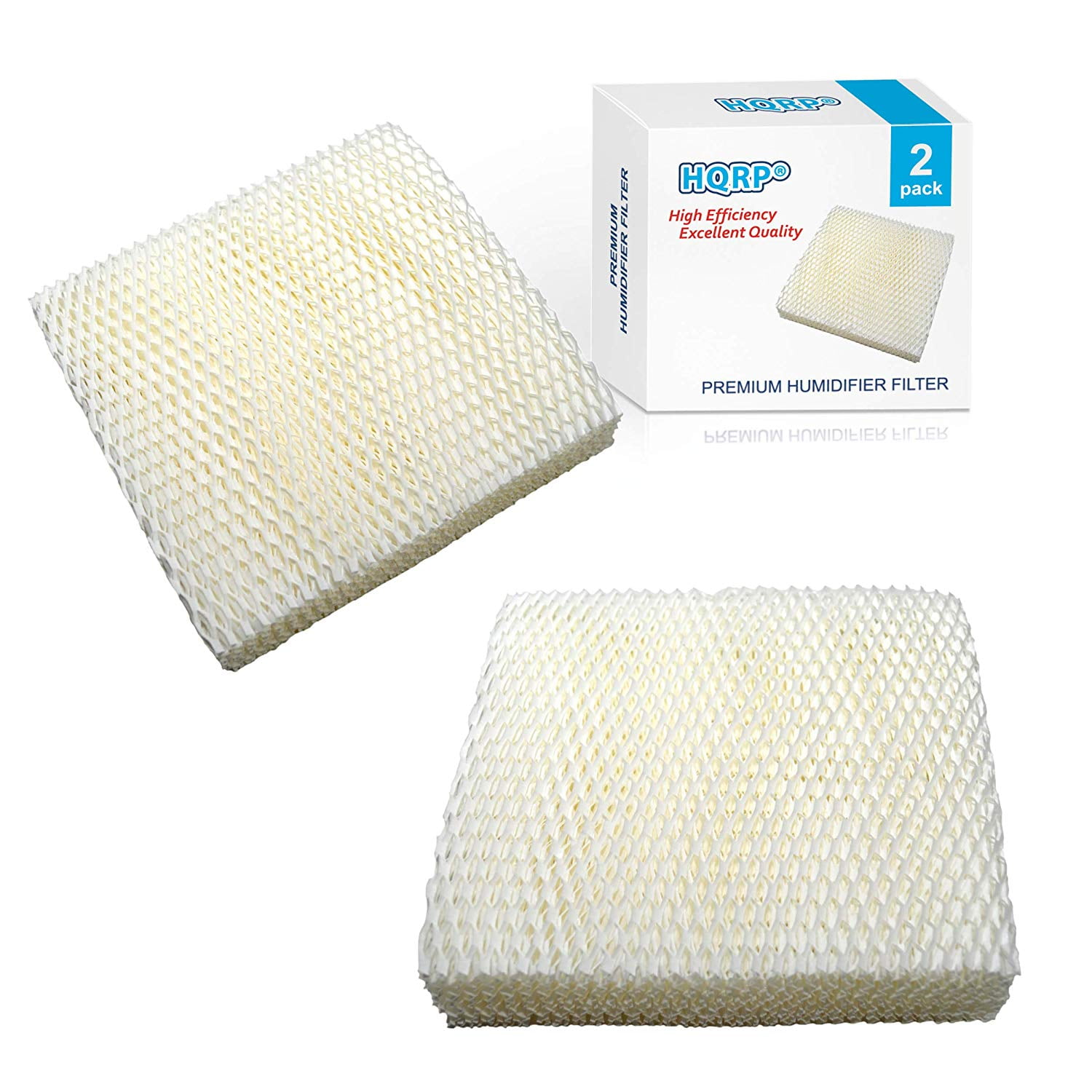 HQRP 2-pack Wick Filter for Duracraft DH821 / DH822 / DH822C / DH823 ...