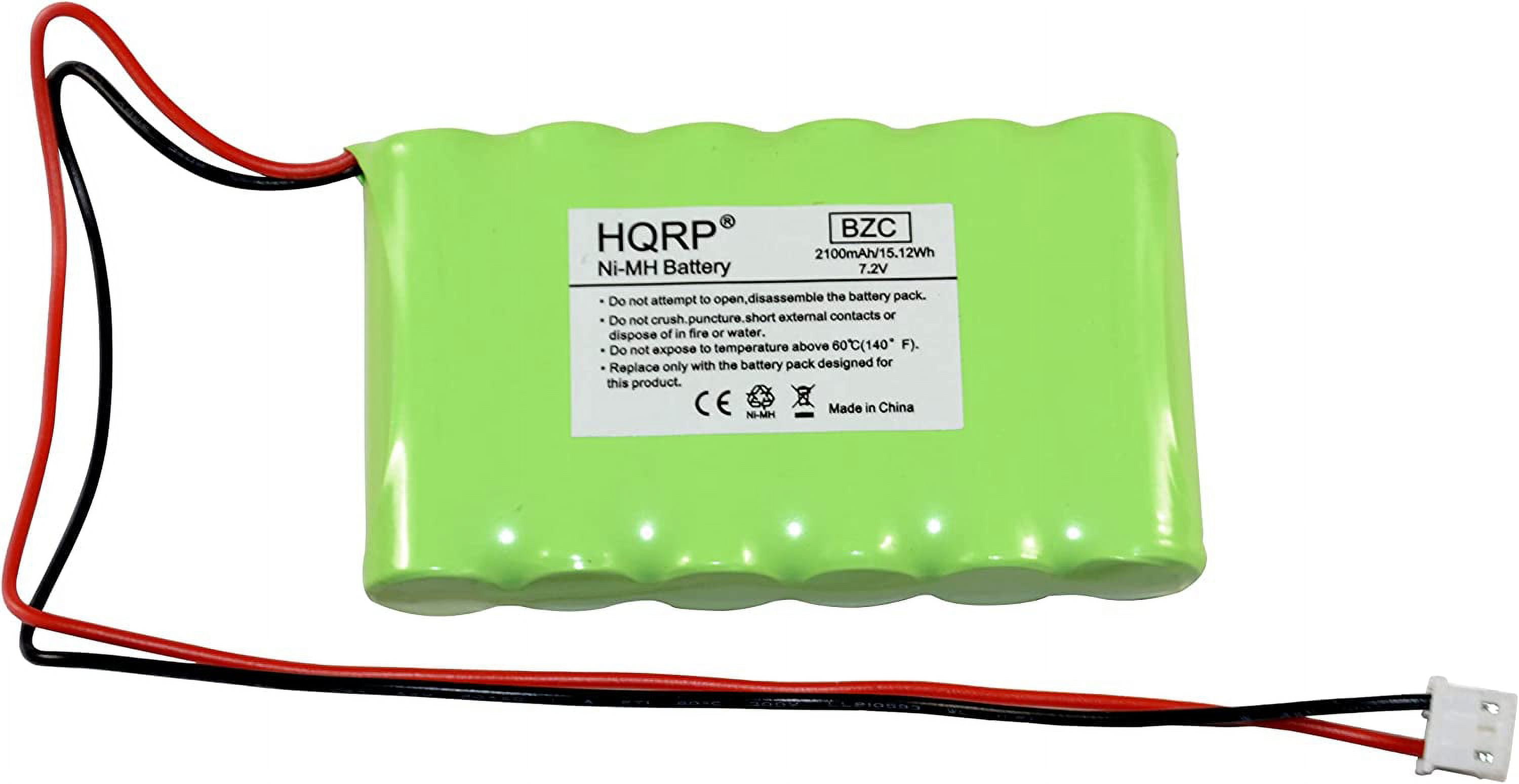 HQRP 2100mAh High Capacity Backup Battery for APXALARM APX32ENSIA ...