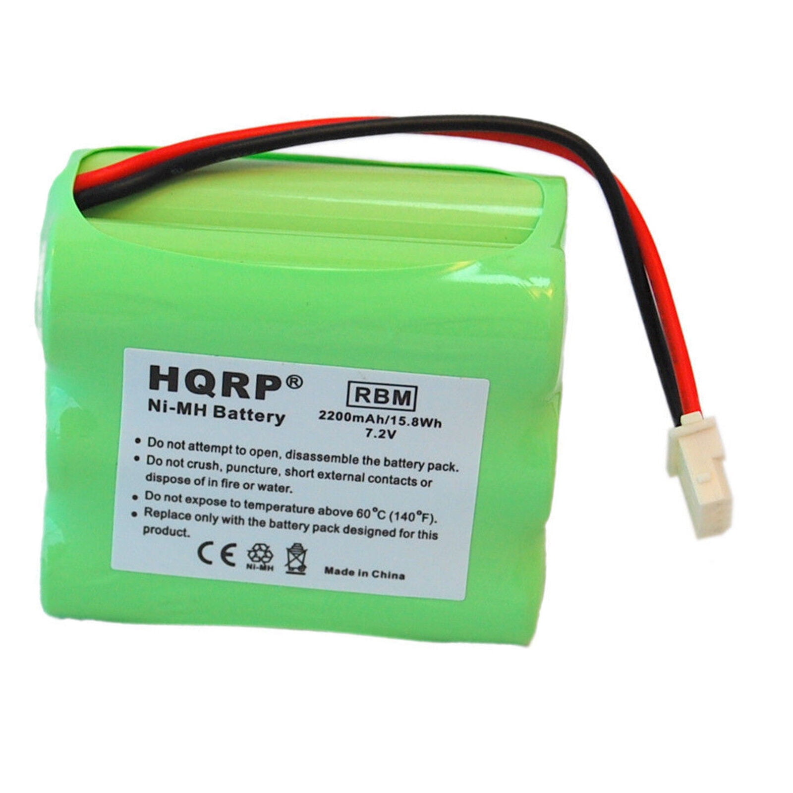 HQRP 2200mAh Battery for Dirt Devil EVO / Dirt Devil M678 Ultra High ...