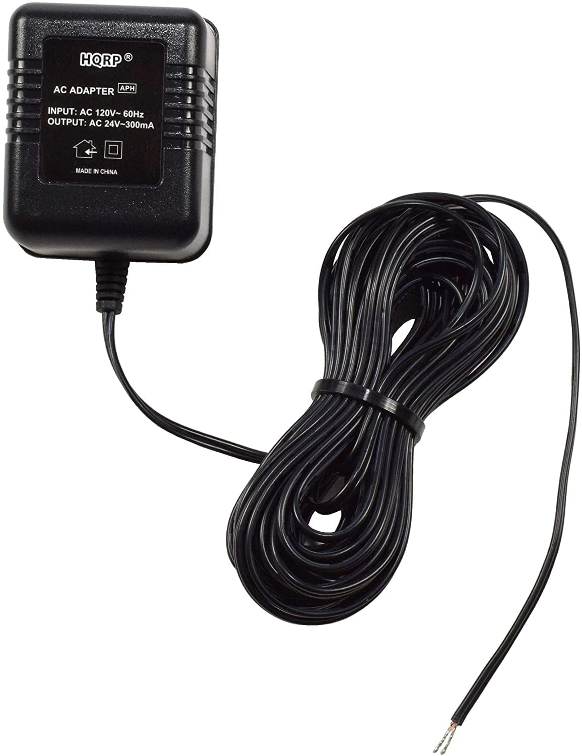 HQRP 24V 2-Prong Power Adapter with Automatic Overload Cut-off ...