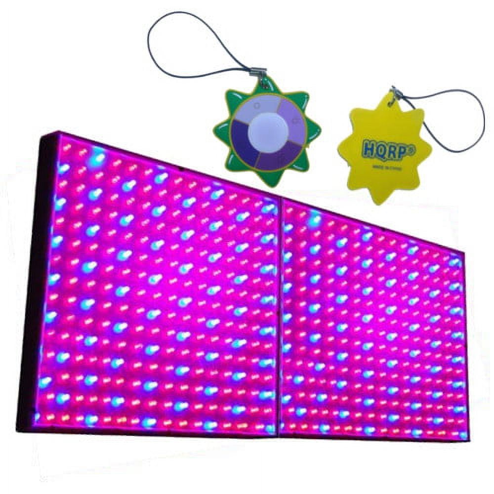 HQRP 28W 450 LED Blue + Red Plant Grow Light Panels / Lamps + Hanging ...