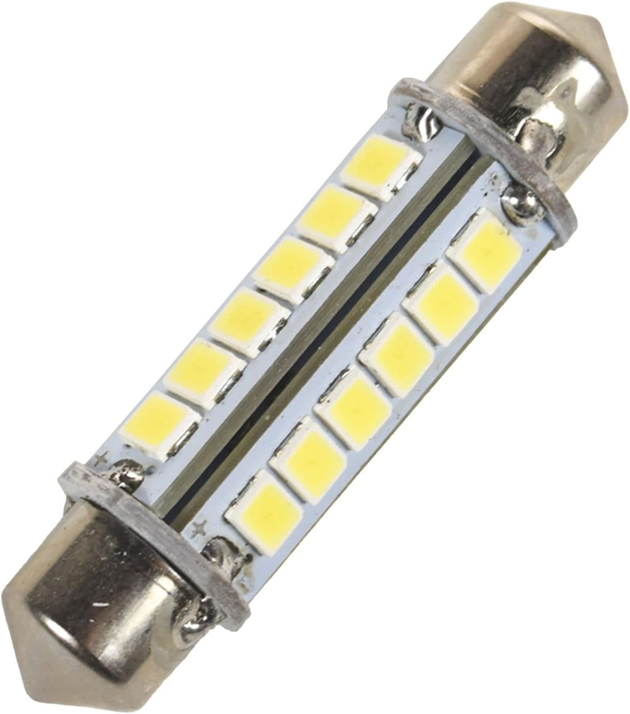 HQRP 360 deg 41mm Festoon 60 LEDs Cool White Navigation Bulb for ...