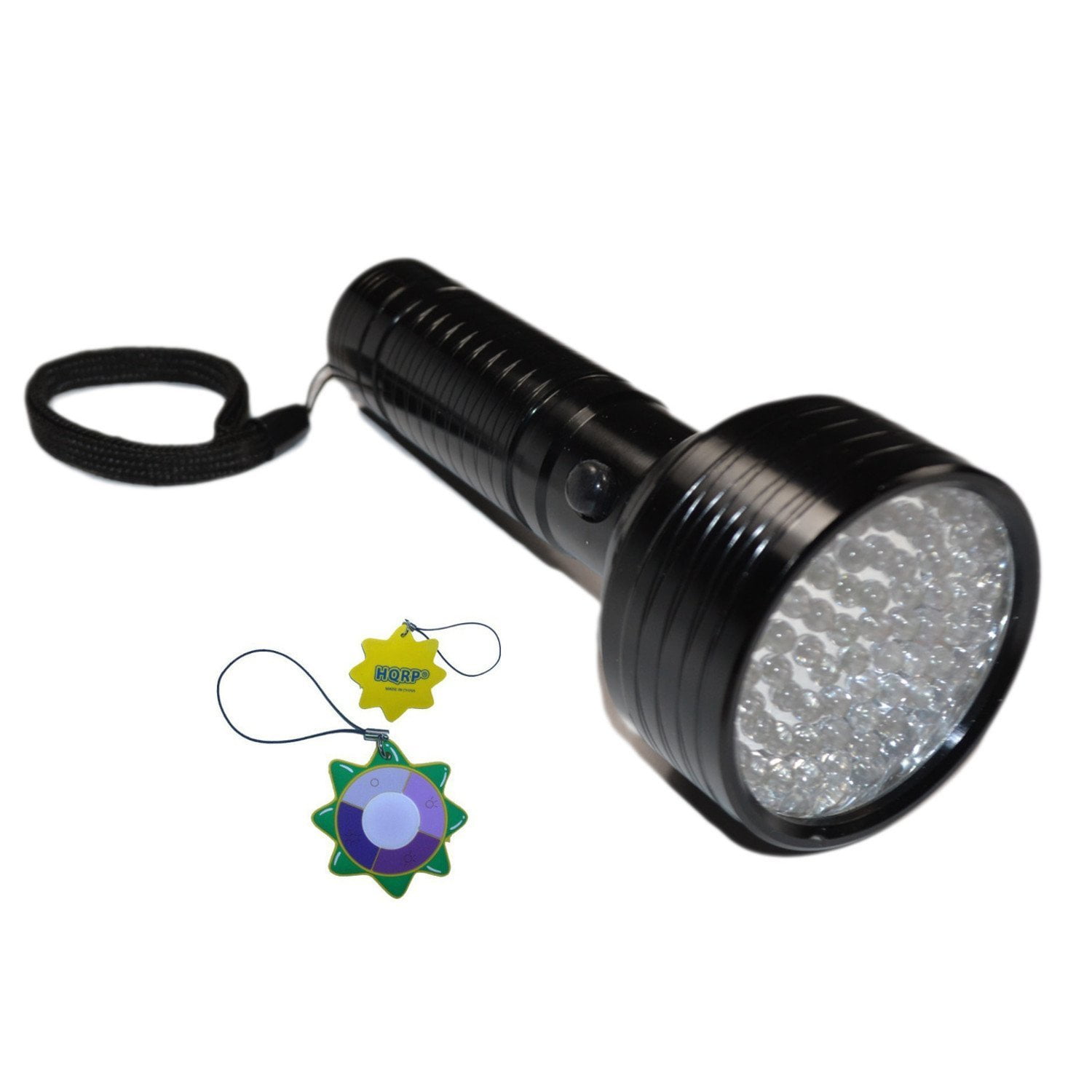 HQRP 395 nM UV Flashlight / Blacklight 68 LED for Checking Leaks in ...