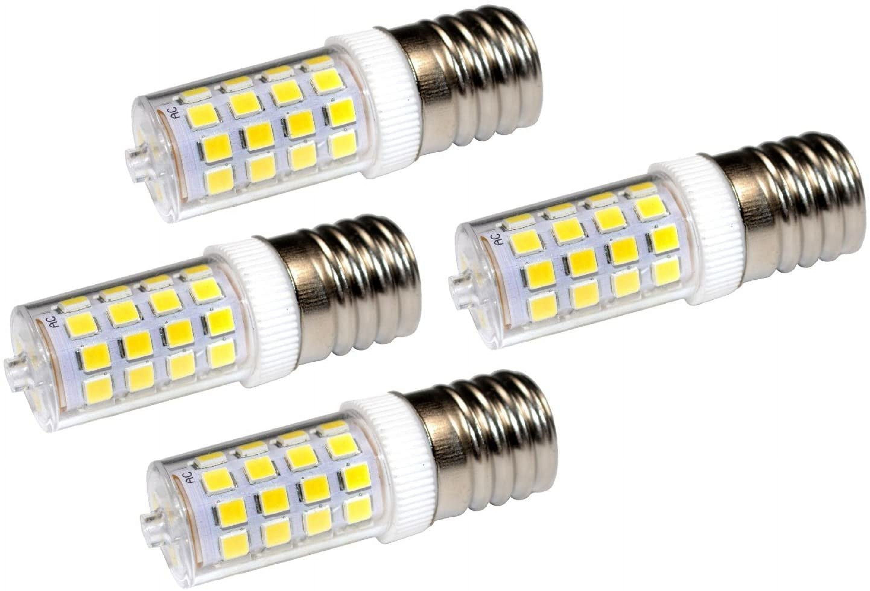 HQRP 4-Pack 110V E17 Dimmable LED Light Bulb Cool White for Samsung ...