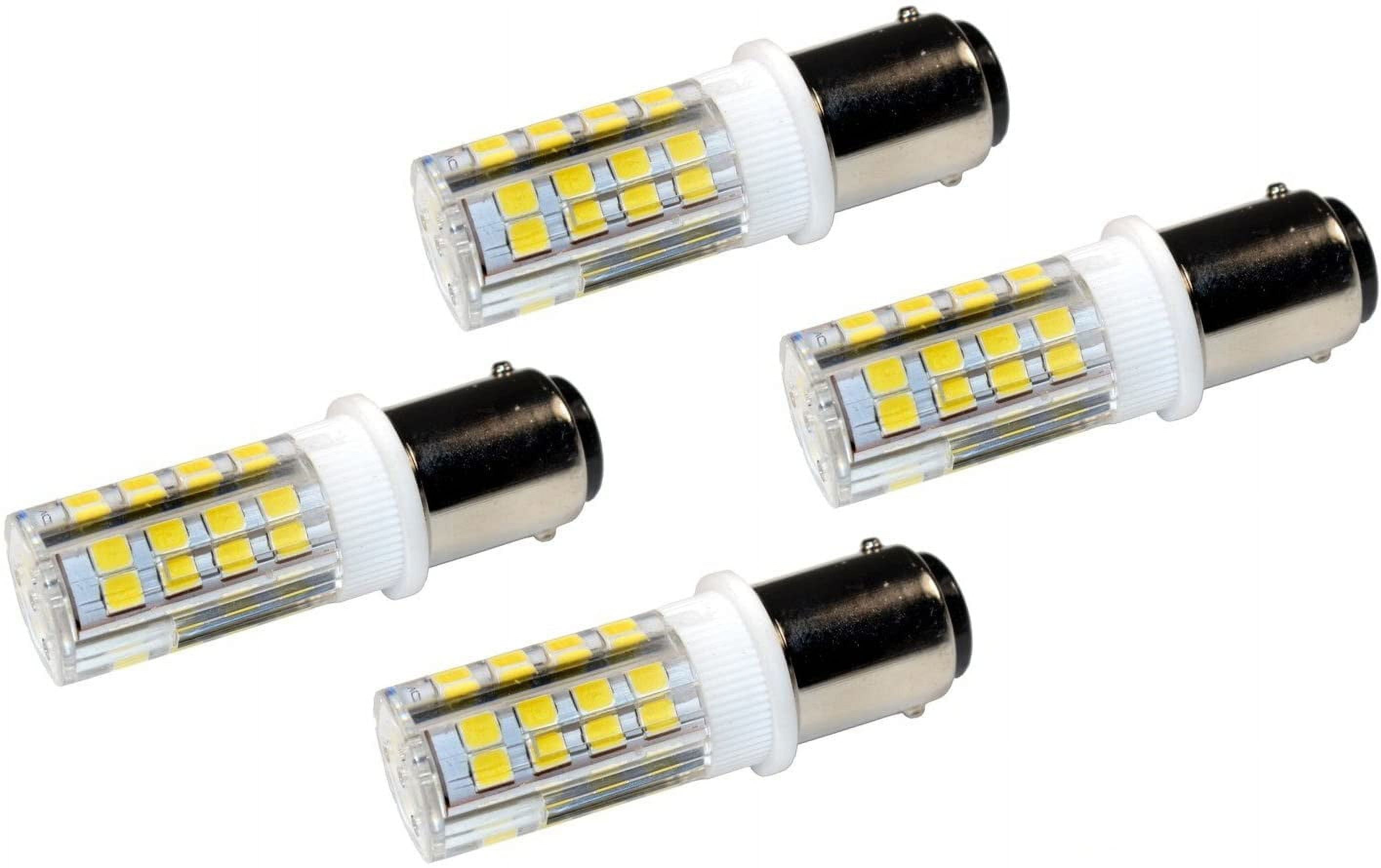 HQRP 4-Pack 120V LED Light Bulb Cool White compatible with Clarke ...