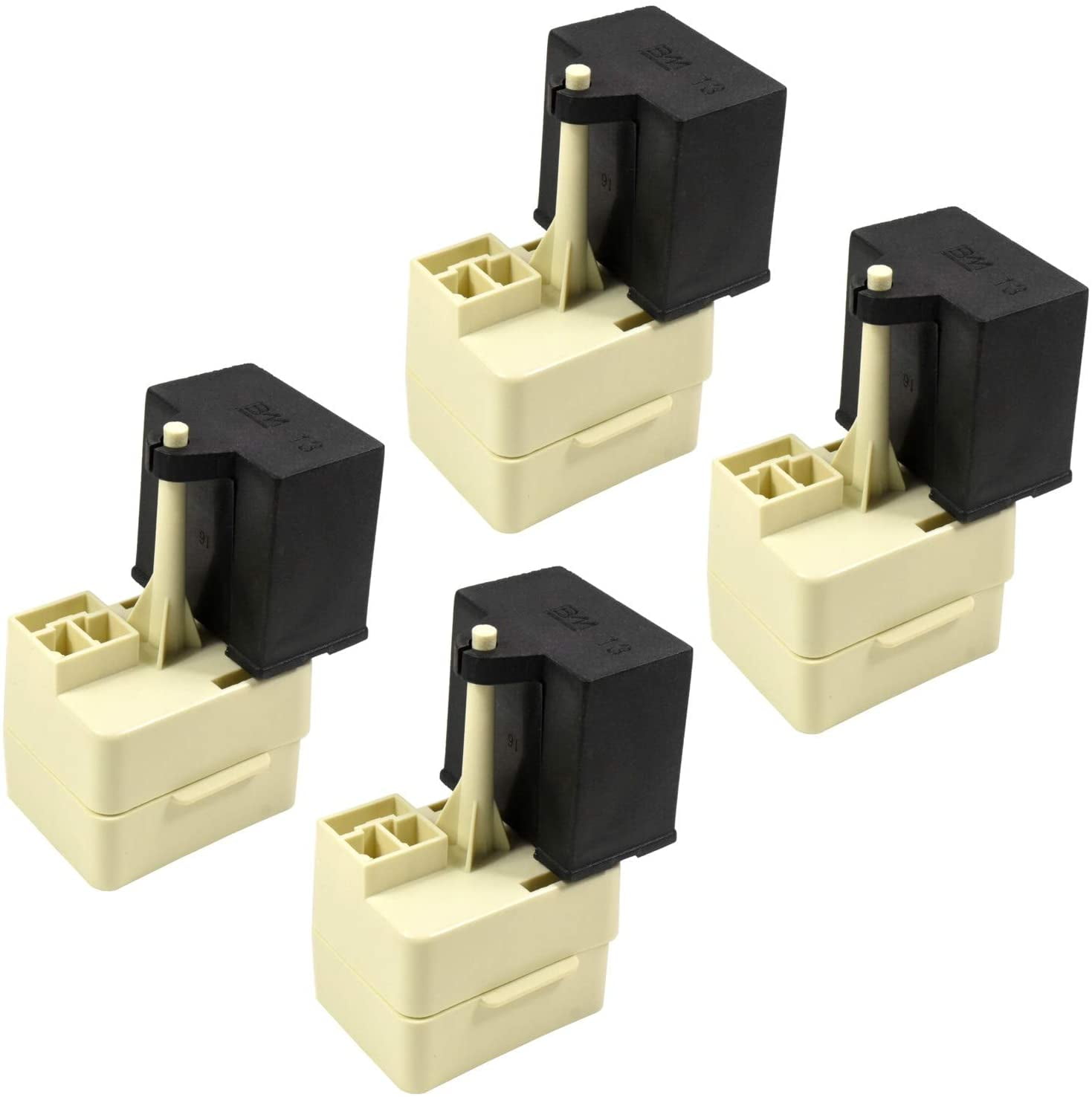 HQRP 4-Pack Compressor PTC Starter/Start Relay and Capacitor Kits ...