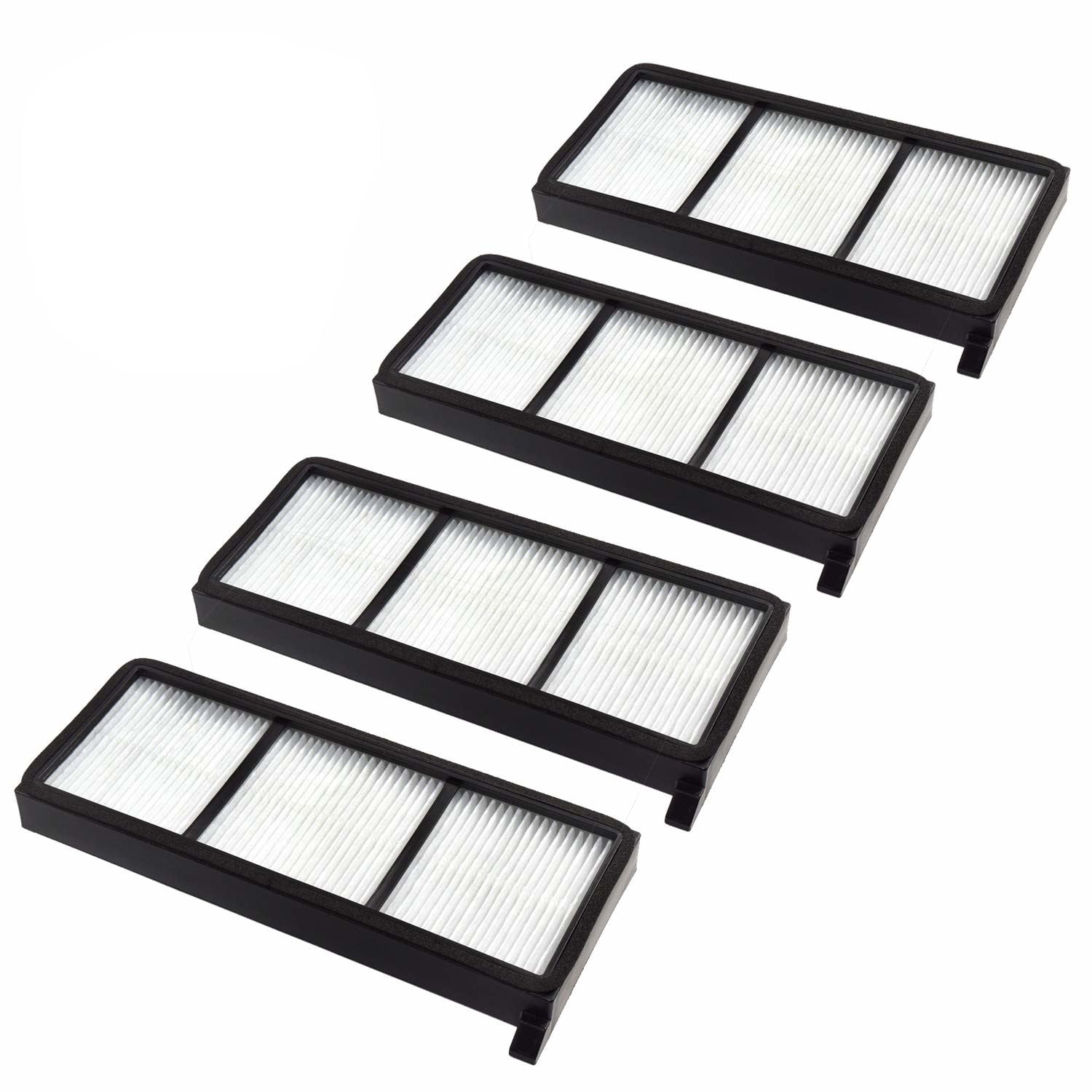 HQRP 4-Pack Pre-motor Filter for Shark ION Robot RVFFK700, RV700, RV720 ...