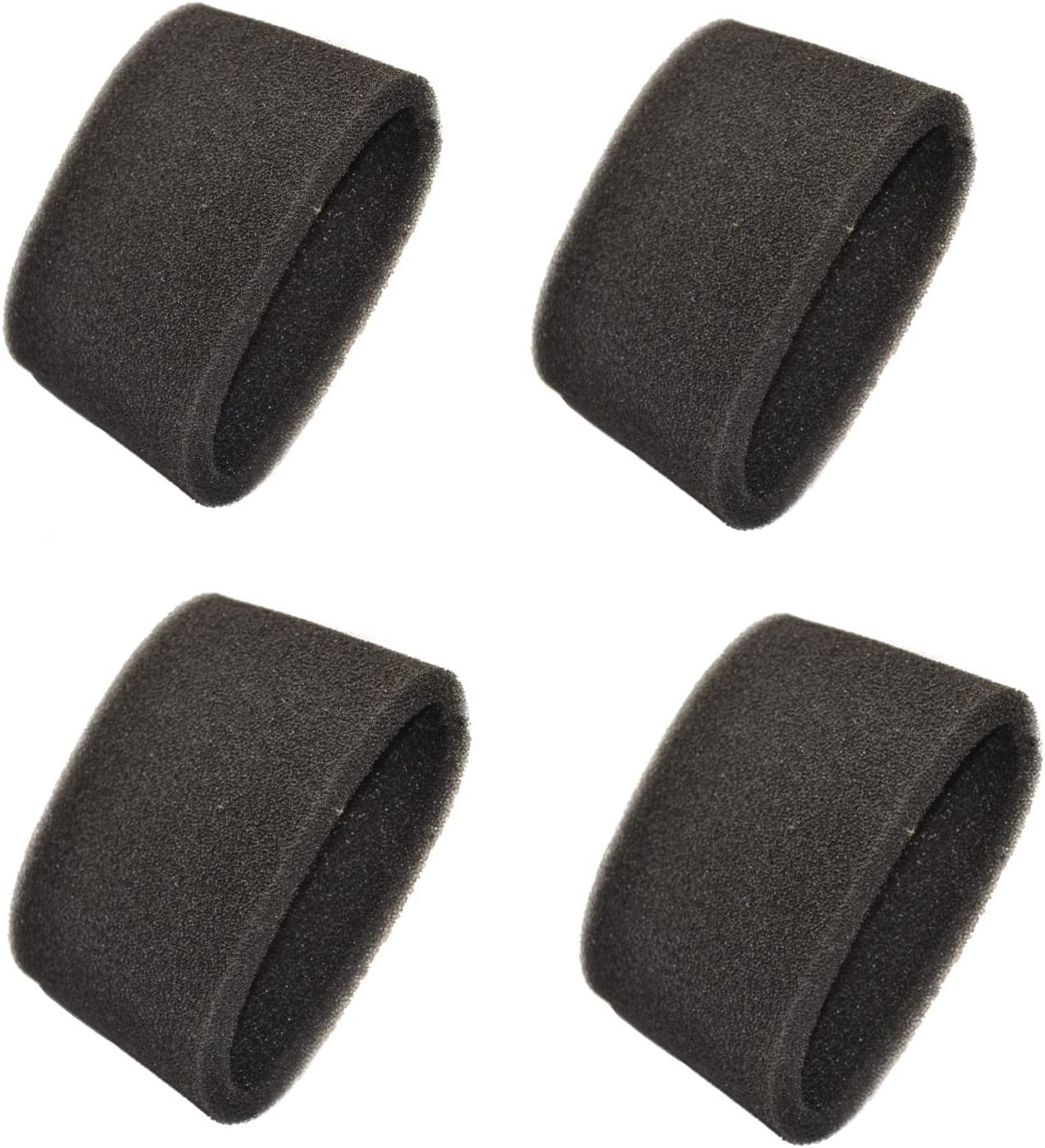 HQRP 4-Pack Small Foam Filter Sleeve Compatible with Shop-Vac Hangup ...
