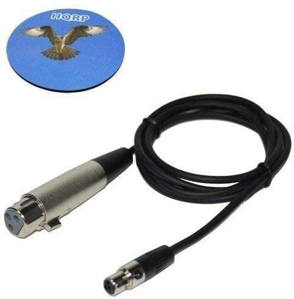 HQRP 4-Pin Mini Connector (TA4F) to XLR(F) Connector Adapter Cable ...