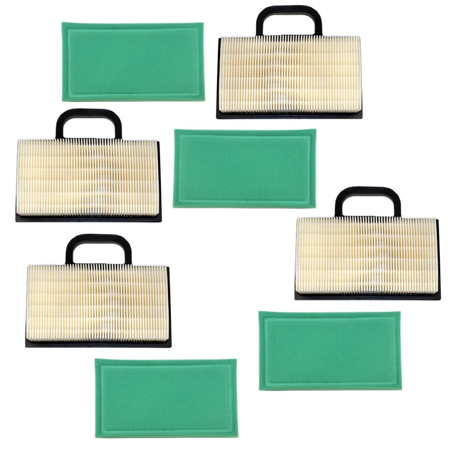 HQRP 4-pack Air Filter Cartridge w/ Pre-cleaner for Yard-Man / Yard ...