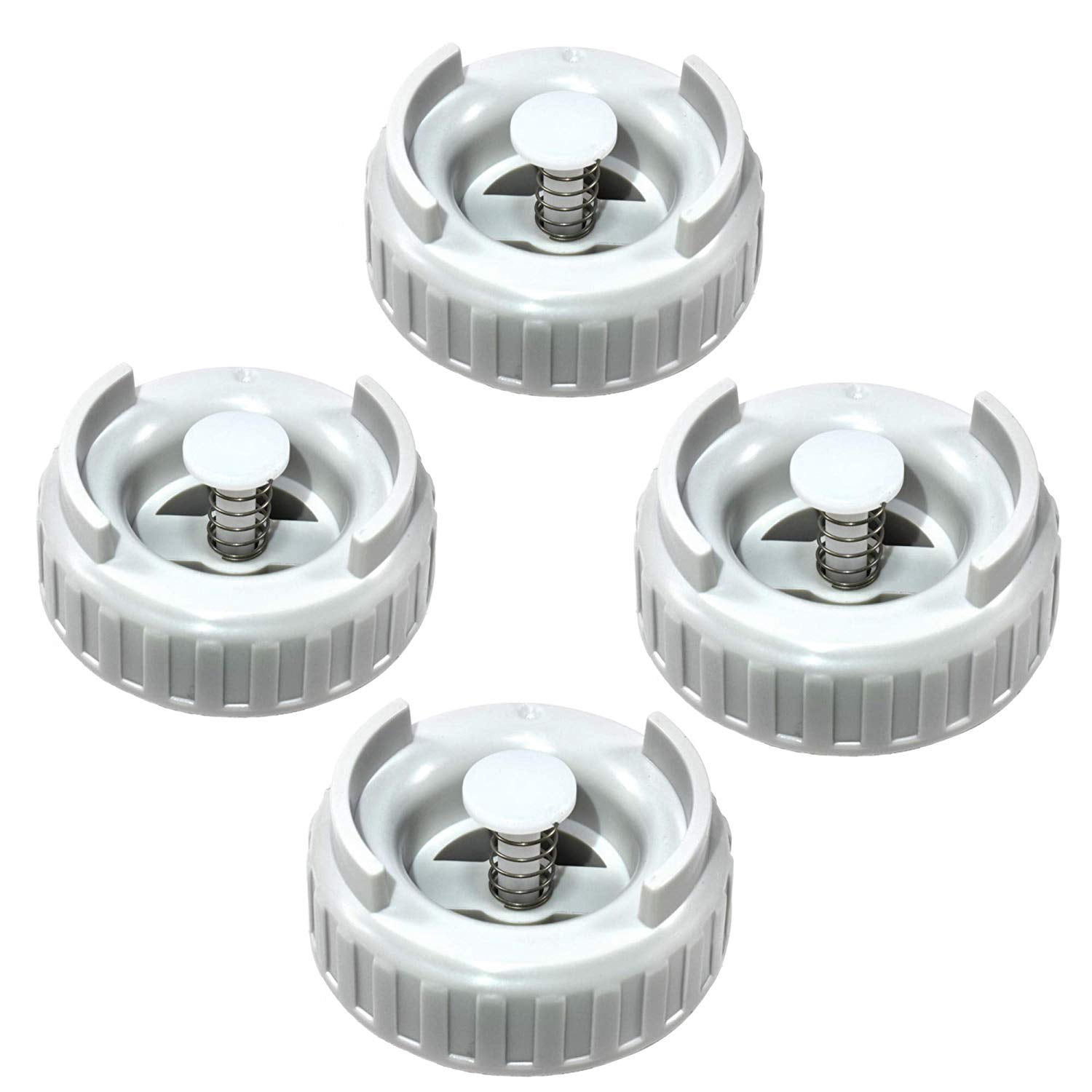 HQRP 4-pack Bottle Valve Cap for Emerson MoistAir HD14050 HD1405 ...