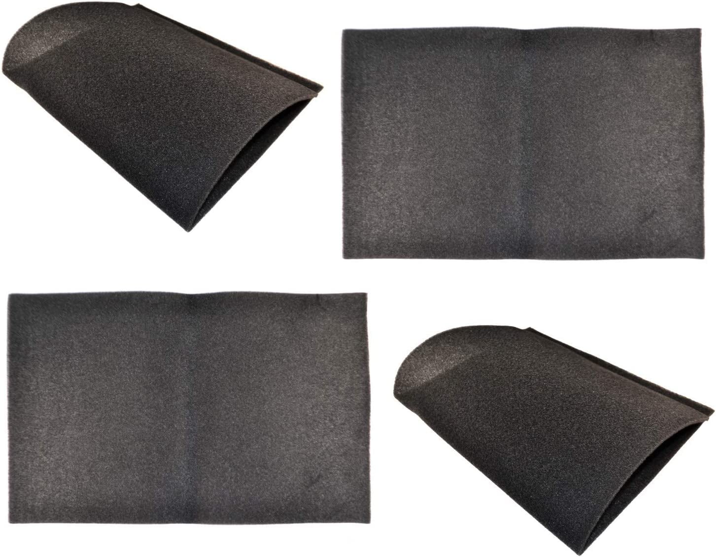 HQRP 4-pack Cut-to-fit Foam Filter for Air Conditioning Unit / Furnace ...