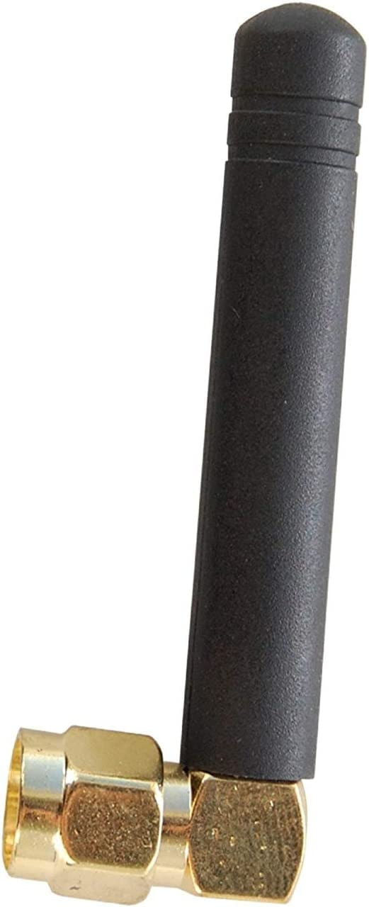 HQRP 433 MHz GSM GPRS SMA Male Right Angle 4.6cm radio Antenna WITH ...