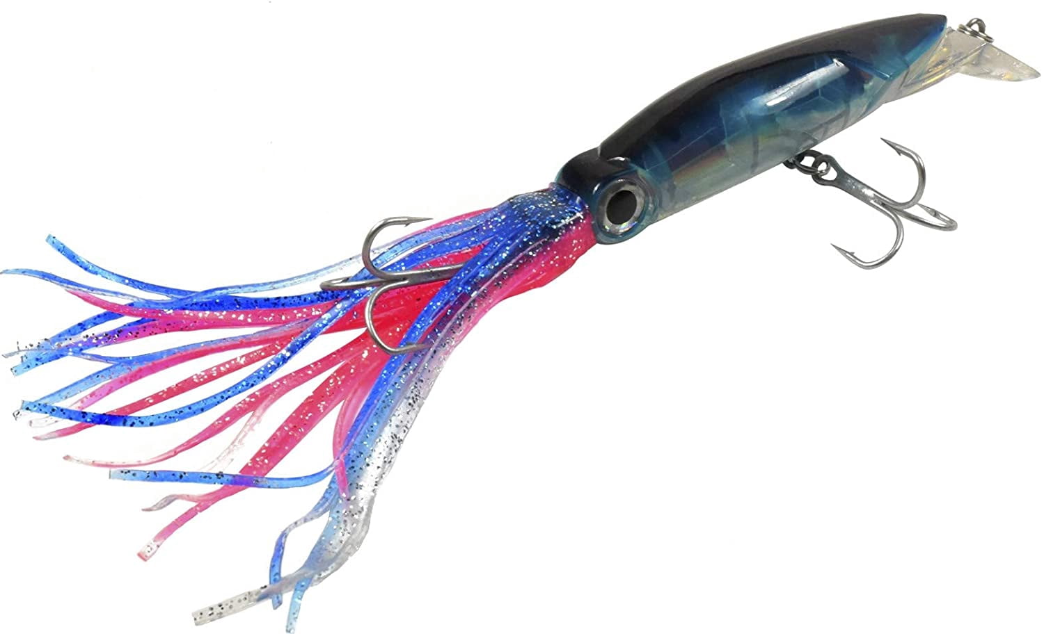 HQRP 5.5" Fishing Lure 1.5oz Salt-Water Fish Bait Squid Octopus ...