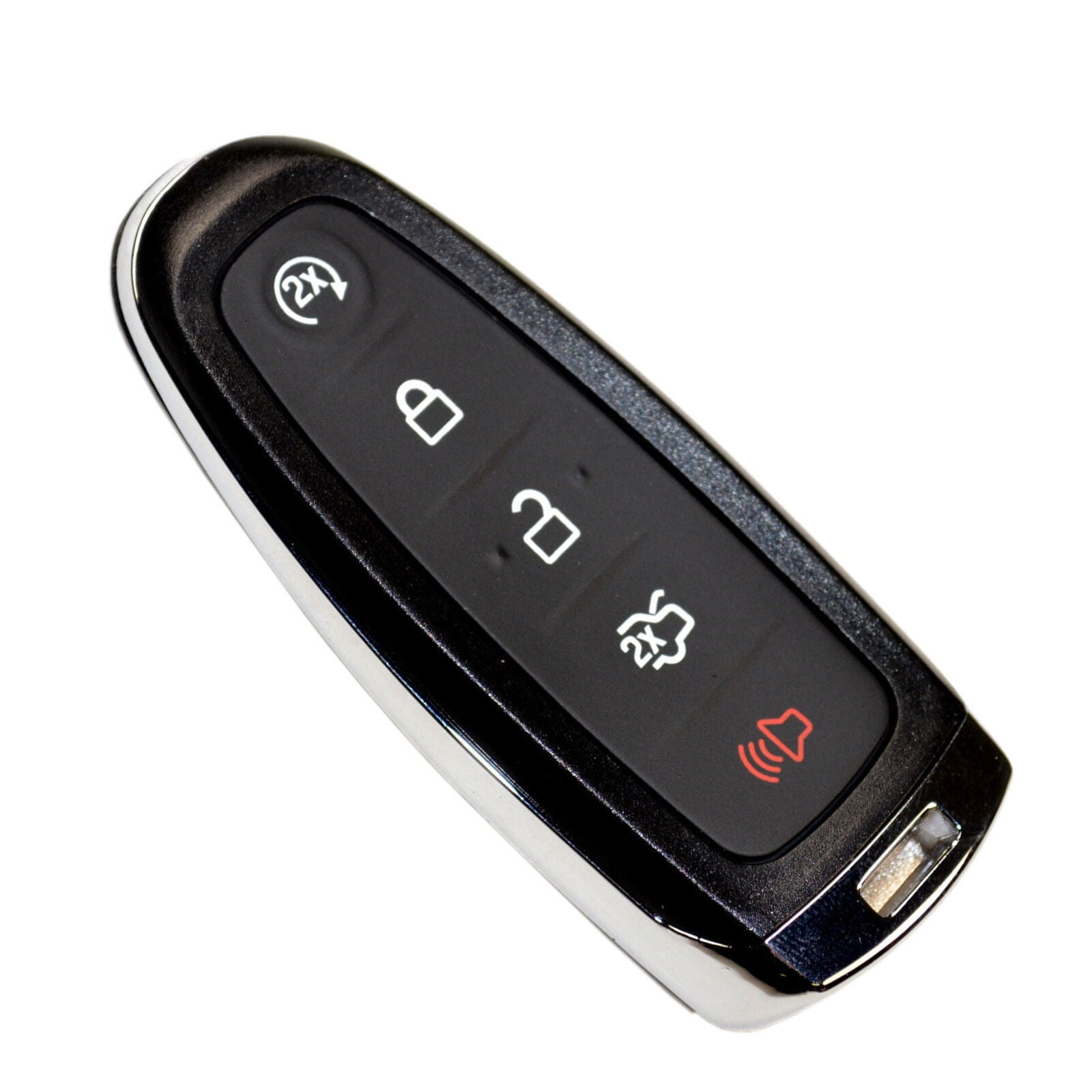 HQRP 5 Buttons Keyless Remote Case Shell Smart Prox Key for Ford ...