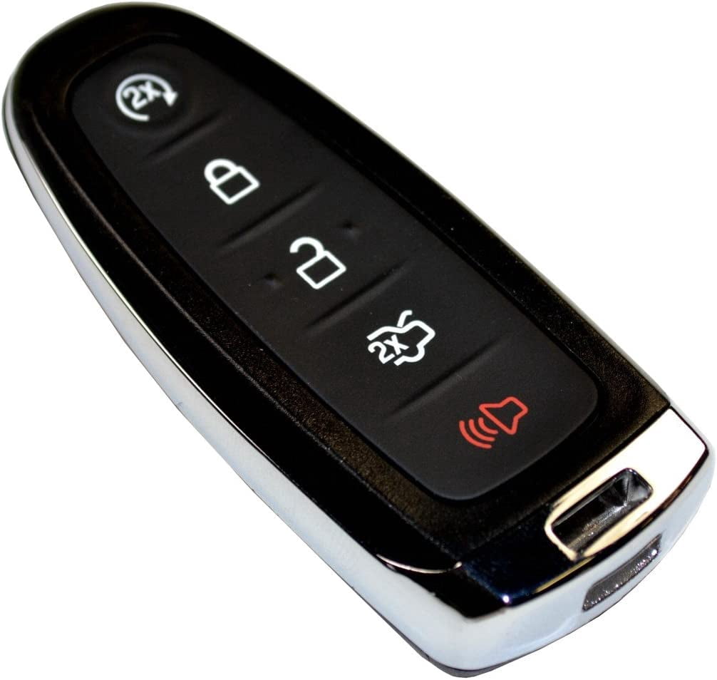 HQRP 5 Buttons Keyless Remote Case Shell Smart Prox Key for Lincoln MKS ...