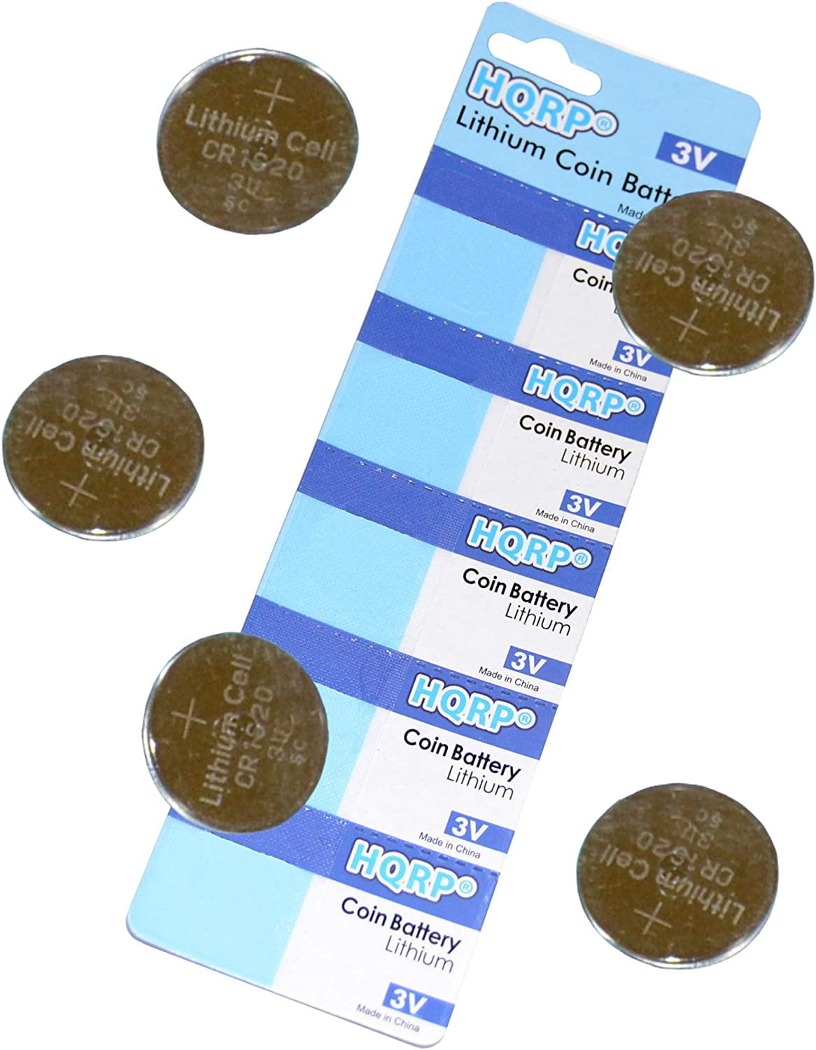 HQRP 5-Pack Coin Lithium Battery for Nissan Rogue 2009 2010 2011, Cube ...