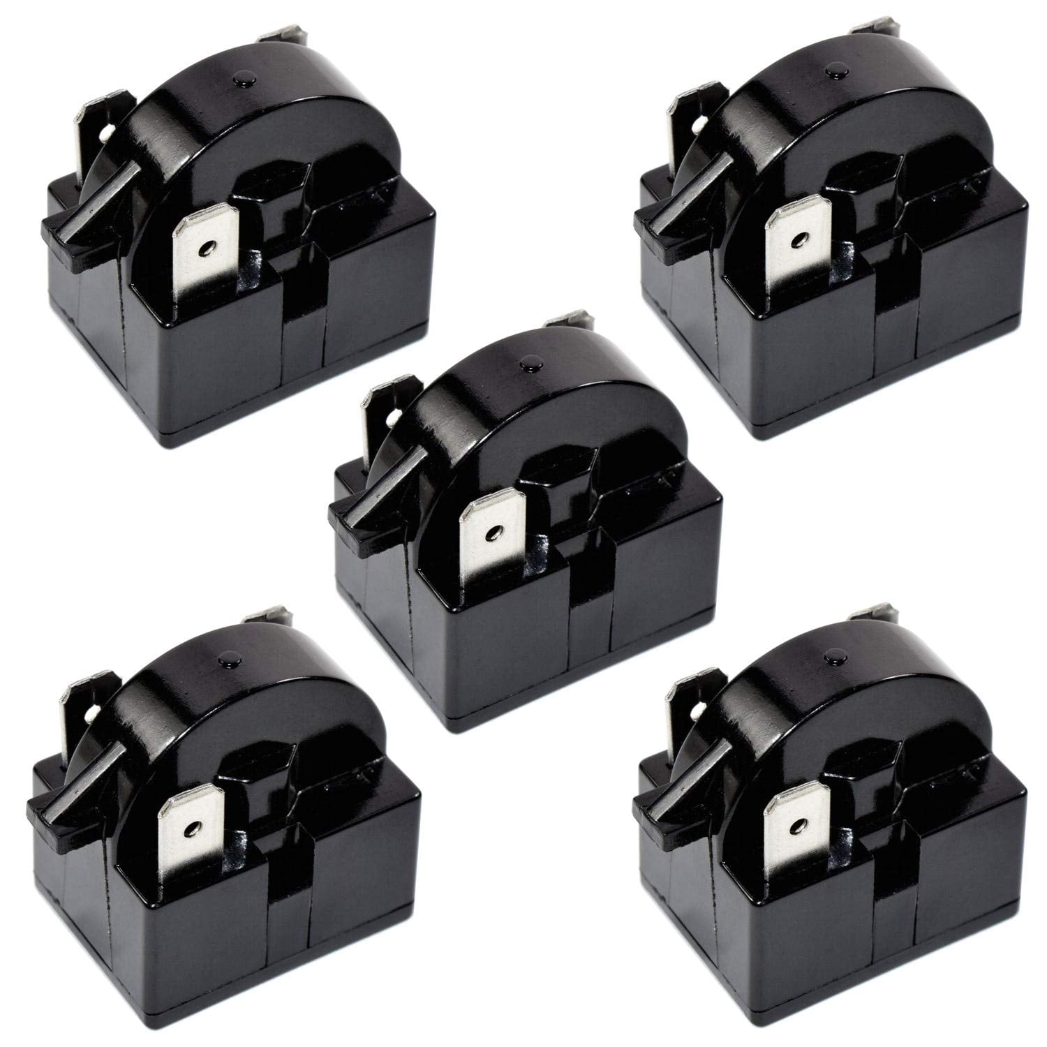 HQRP 5-Pack QP2-4R7 4.7 Ohm 3-Pin PTC Starter / Start Relay for Mini ... HQRP 5-Pack QP2-4R7 4.7 Ohm 3-Pin PTC Starter / Start Relay for Mini ...