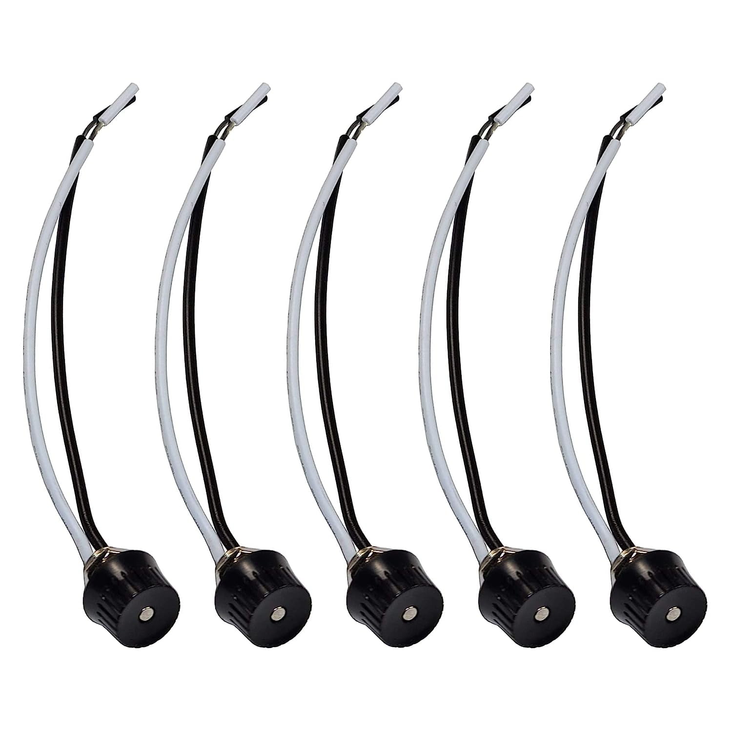 HQRP 5-Pack Round Rotary On-Off Canopy Switch 3/8 Threaded for ...