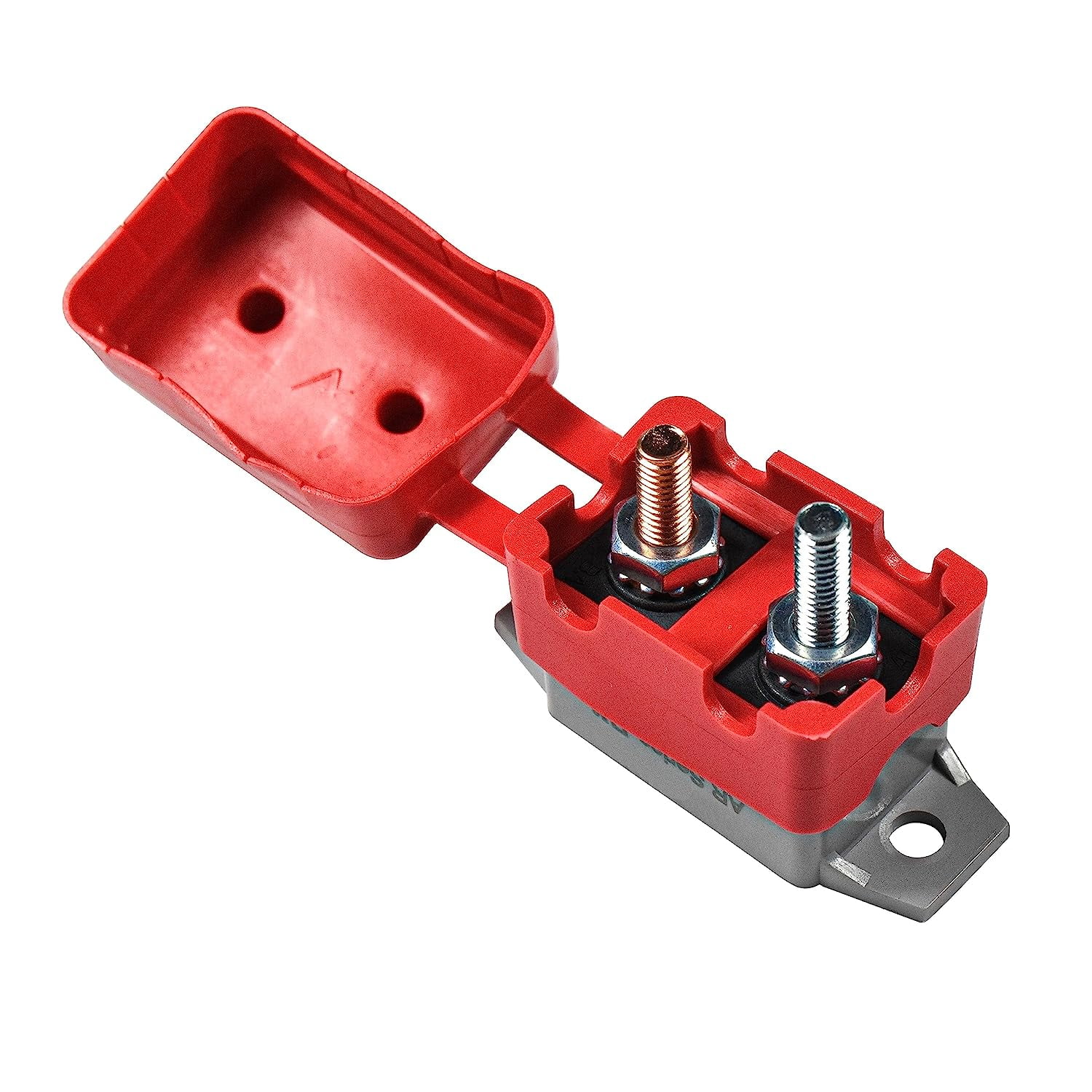 HQRP 50A 12V-24V DC Type 1 Automatic Reset Circuit Breaker with Cover ...