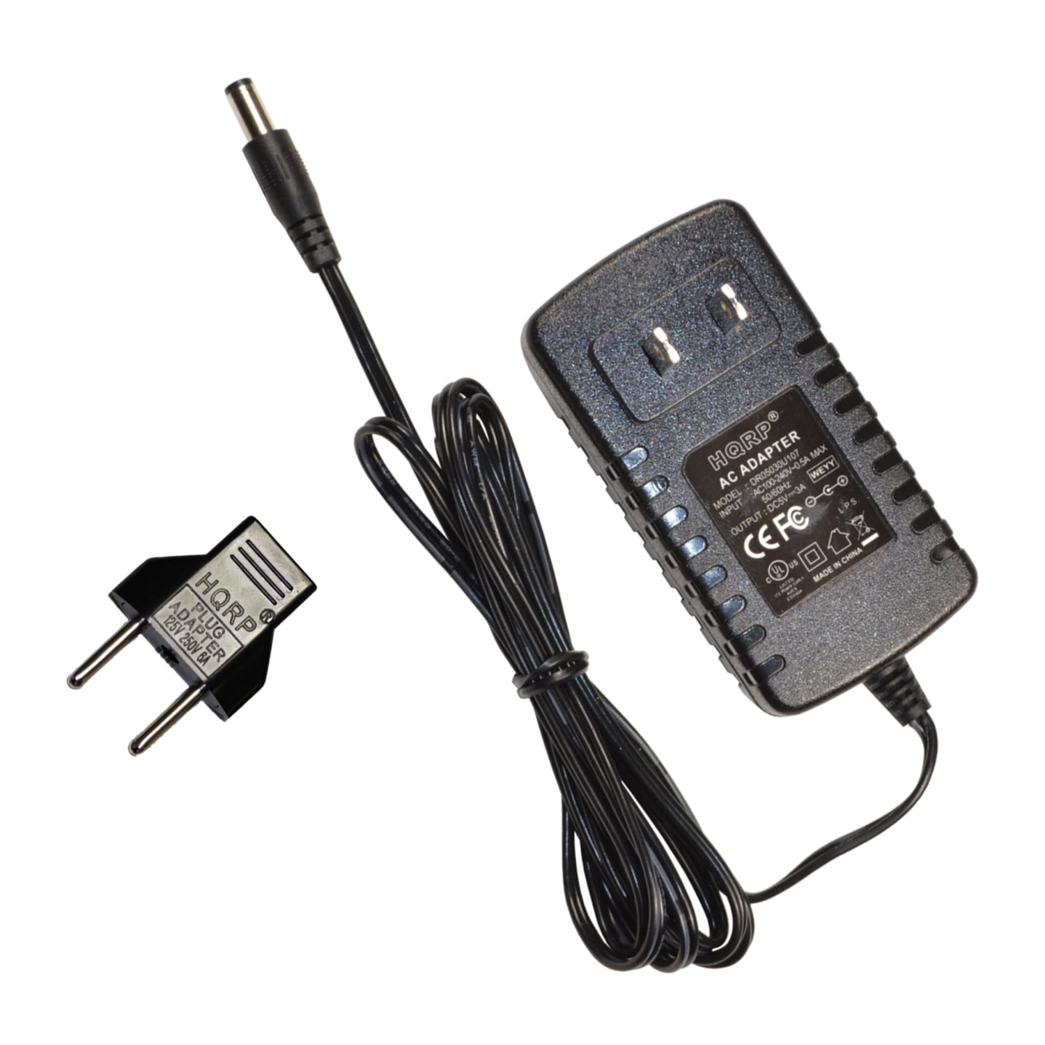 HQRP 5V AC Adapter for Graco SSA-5W-05 US 050100F Glider LX, Glider ...