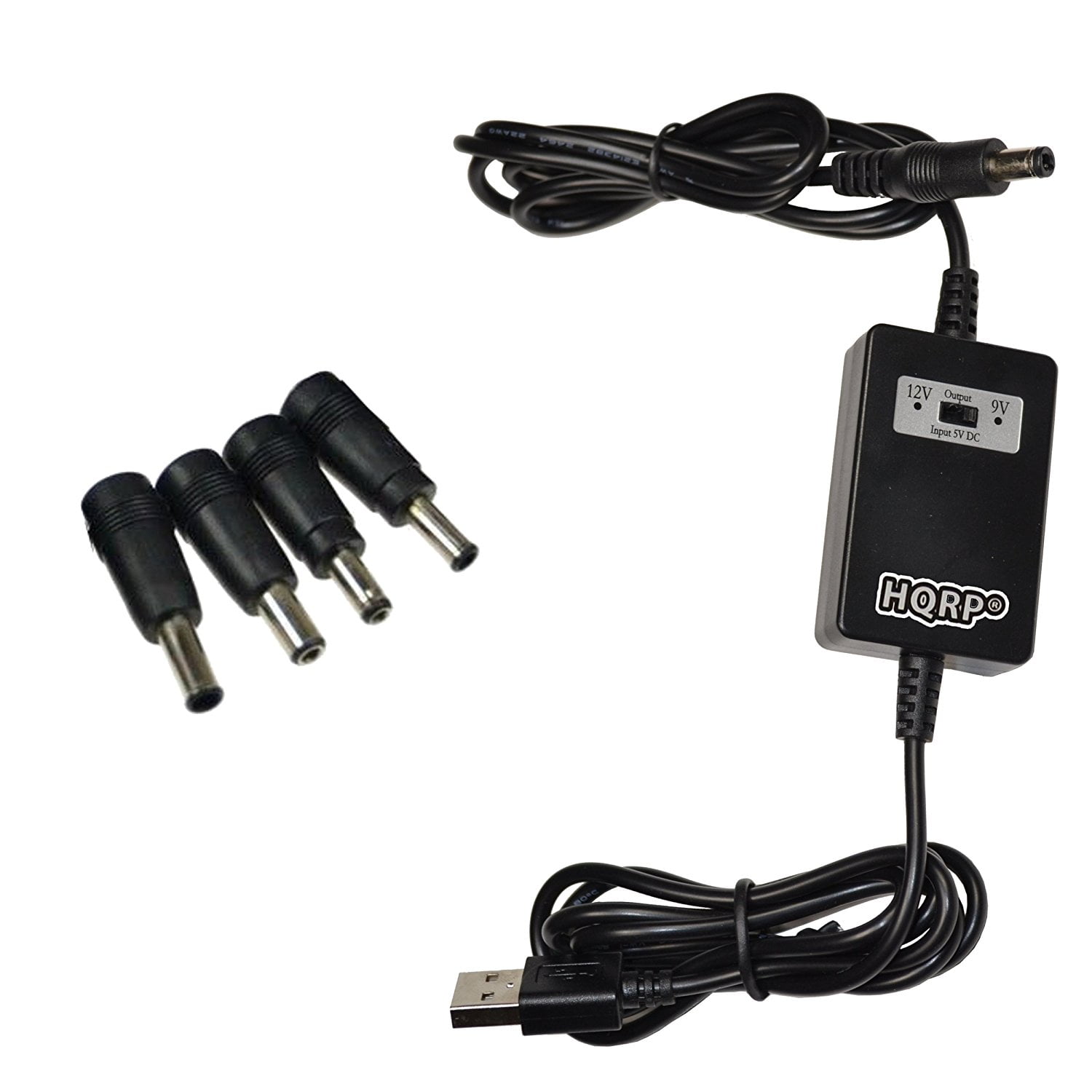 HQRP 5V USB to DC 9V 12V Step-Up Module Converter Cable for Sony MDR ...