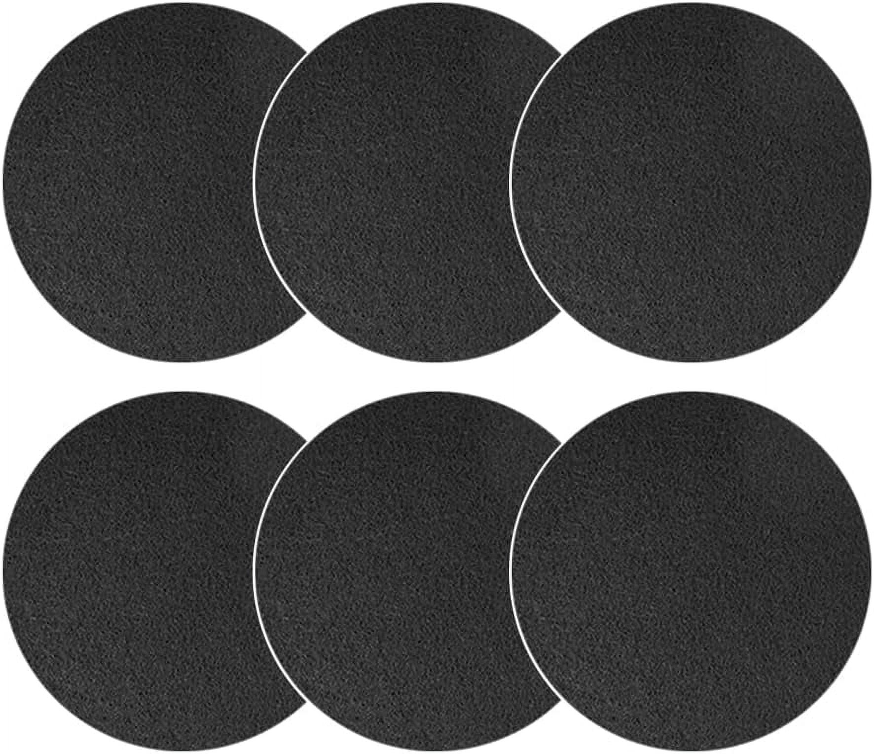HQRP 6-Pack Charcoal Filters for Compost Bucket 6.7 Inch Round Compost ...