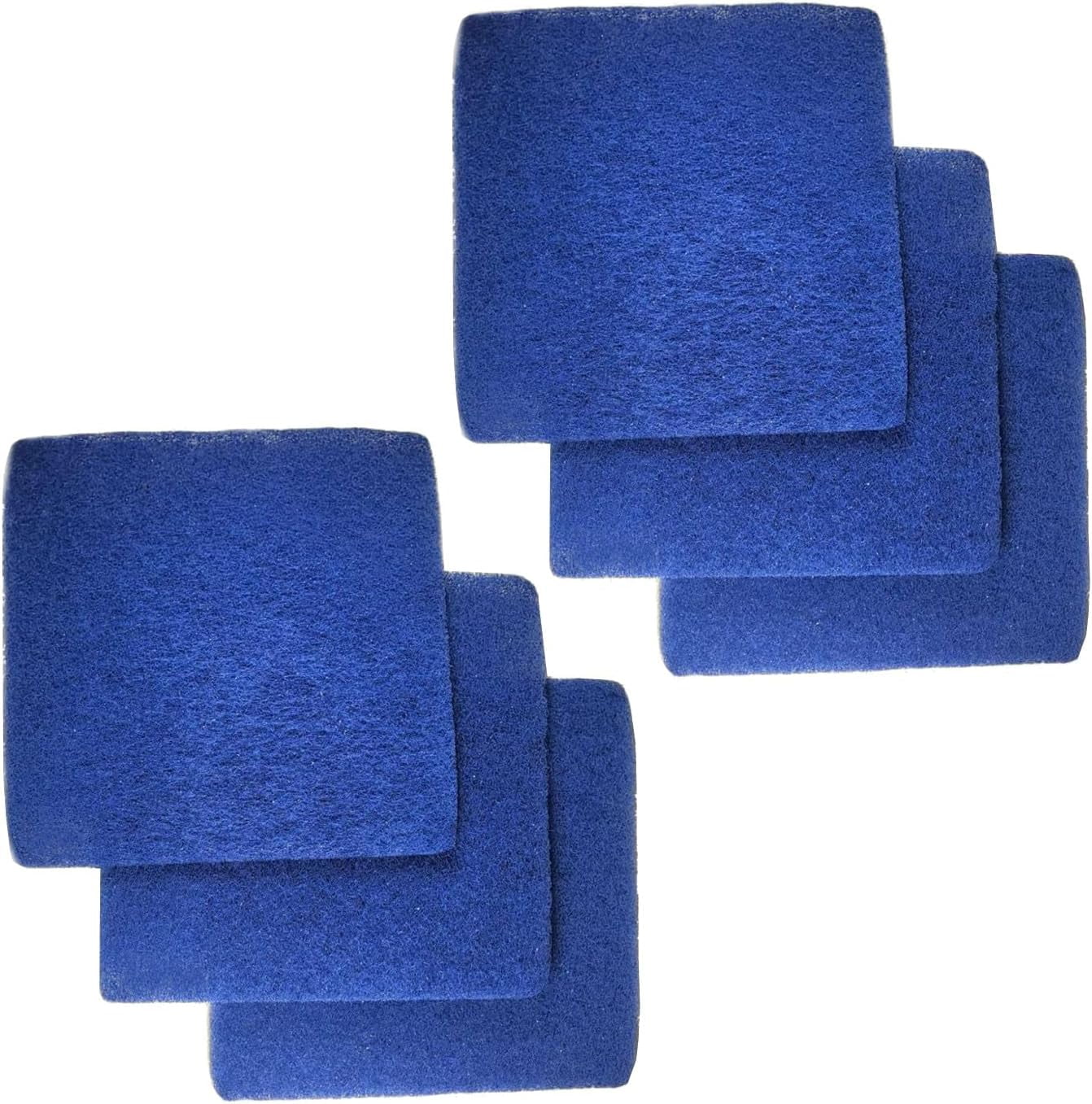 HQRP 6-Pack Koi Pond Filter Pad Media 12.5" x 12.5" for Outdoor ...