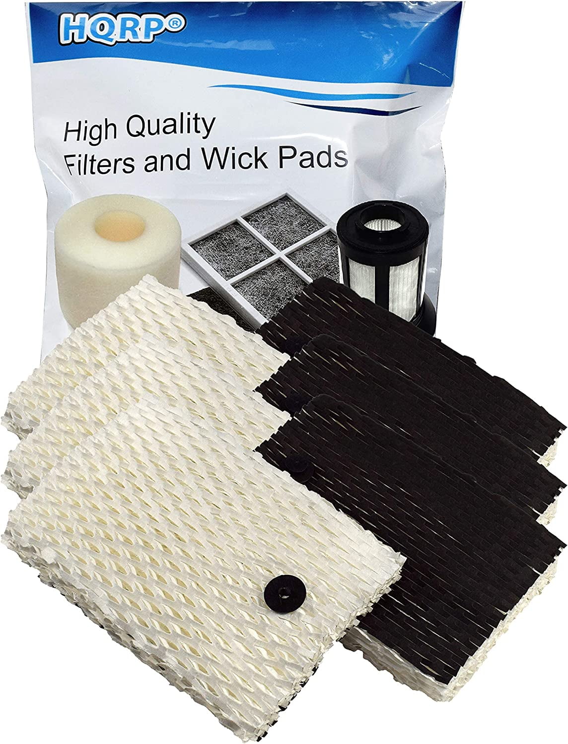 HQRP 6-Pack Wick Filter Compatible with Sunbeam Bionaire SW2002CS ...