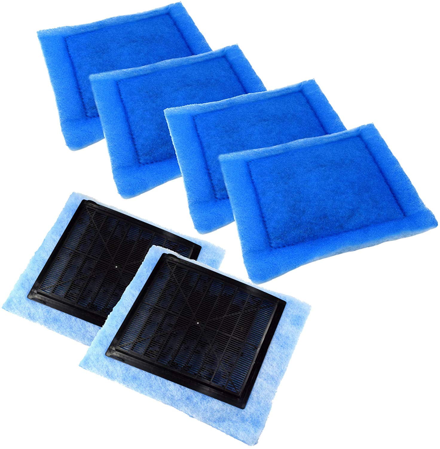 HQRP 6-pack Aquarium Filter compatible with Aqua-Tech EZ-Change # 3 ...