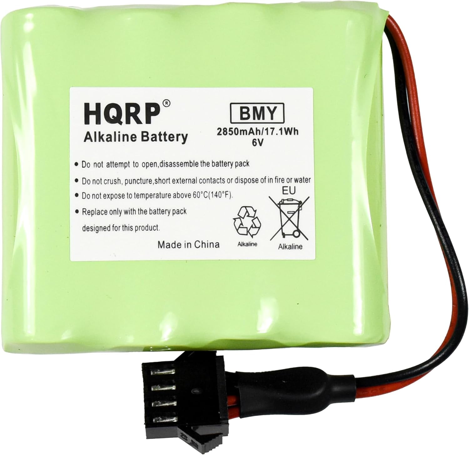 HQRP 6V Battery Compatible with DL-31, HTL-12, 4AA-CA0012-2, Secure Lox ...