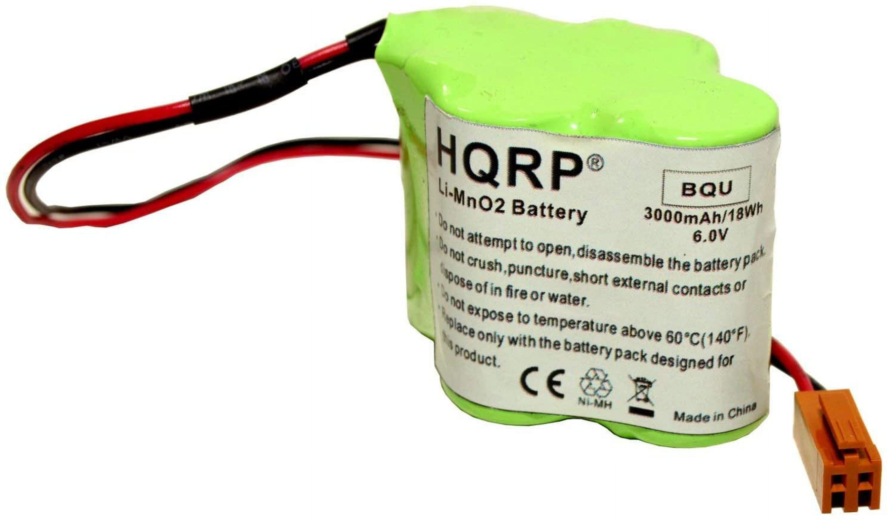 HQRP 6V Battery for FANUC A98L-0031-0025 A98L00310025 A06B-6114-K504 ...