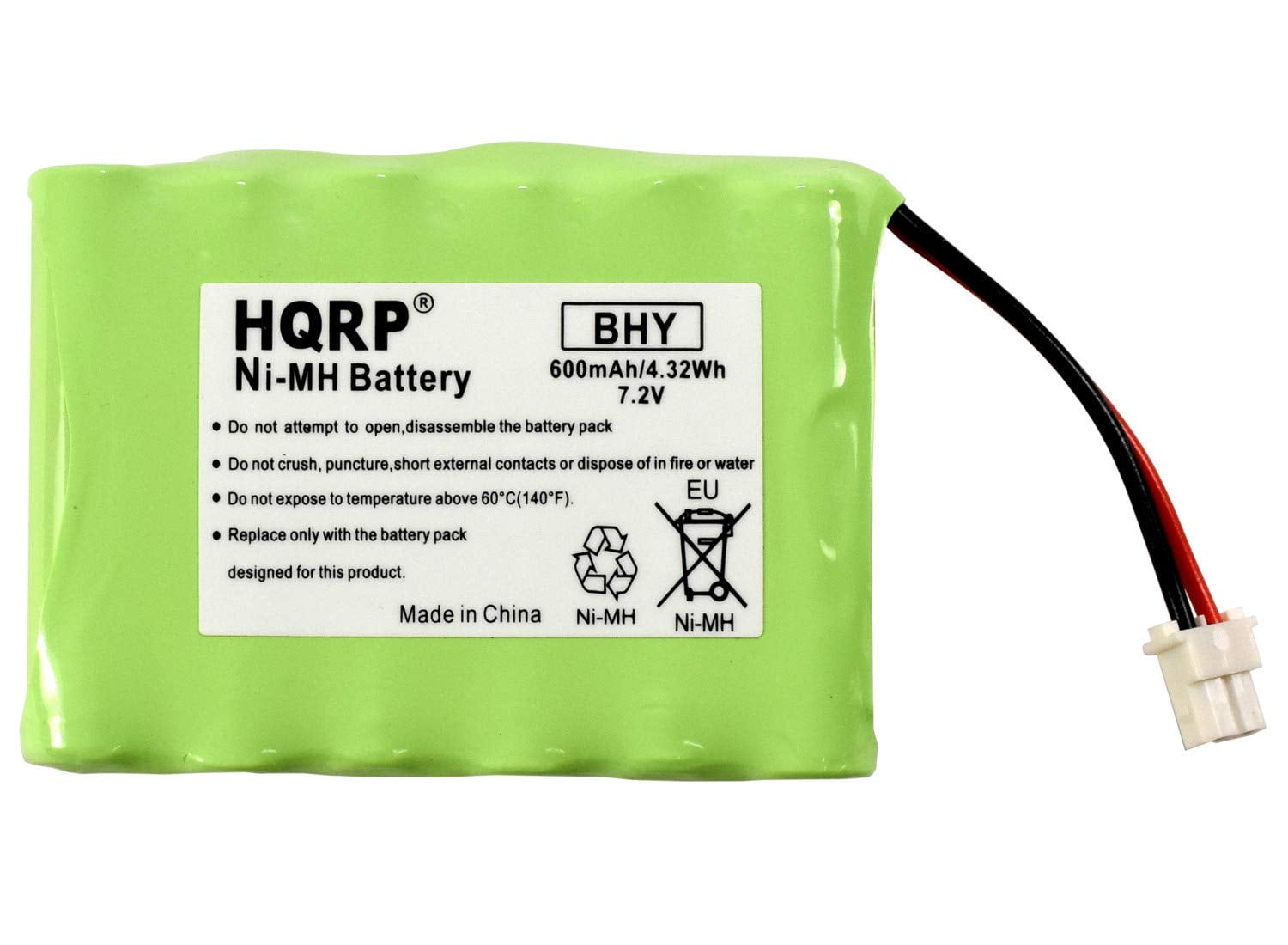HQRP 7.2V Battery for Honeywell Intrusion 300-06868 TSS Keypad ...